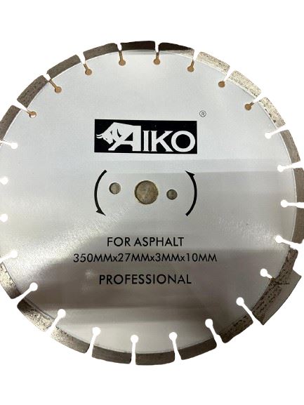 Aiko 14" 350mm Diamond Blade Professional For Asphalt | Model : DB-LDS