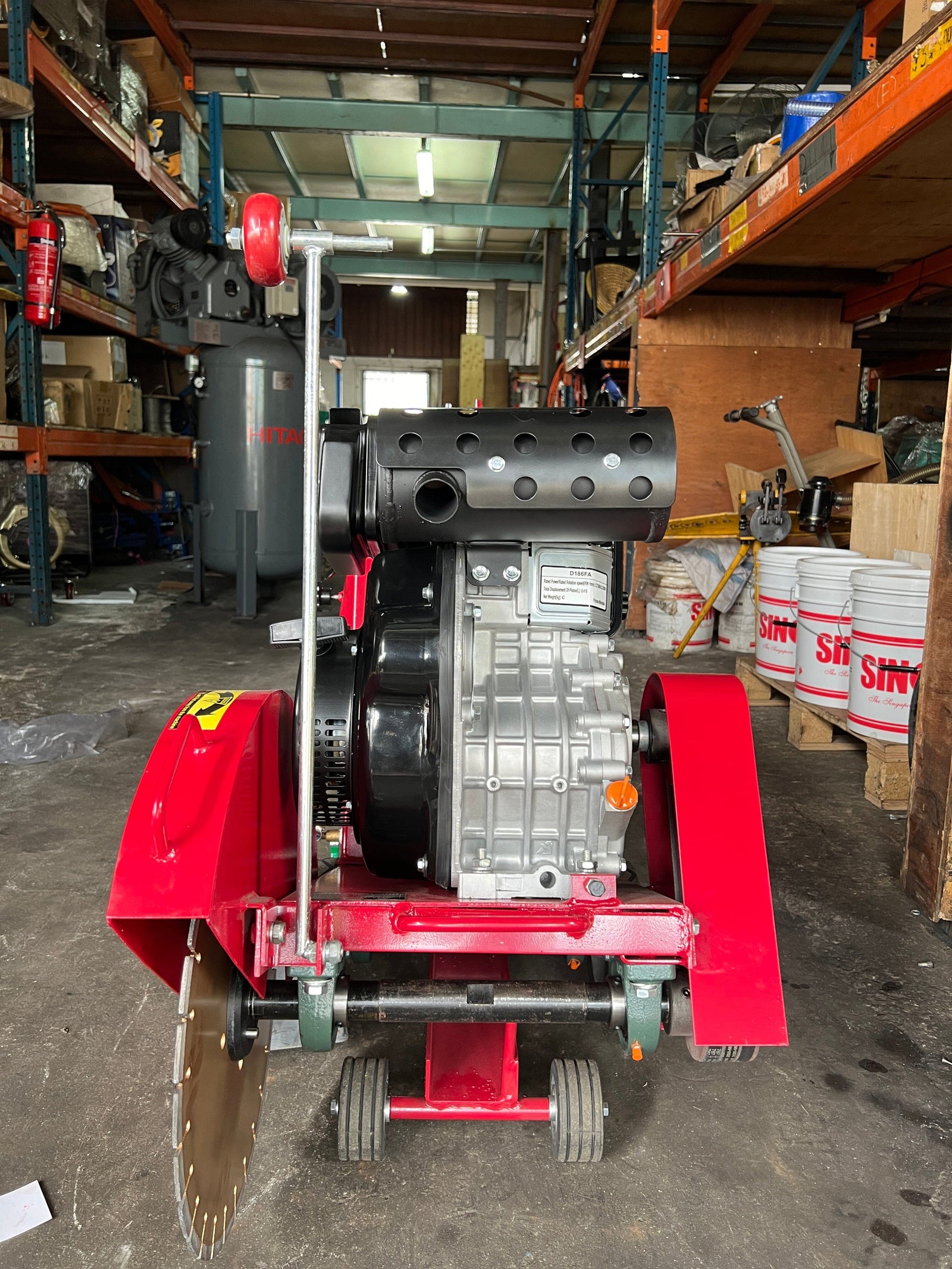 AIKO 14" ROAD CUTTER COME WITH DIESEL ENGINE | MODEL: CCM-HQL400D