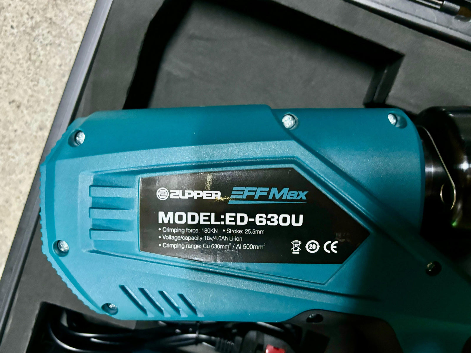Aiko 18V Zupper Battery Powered Crimping Tools | Model : ED-630U