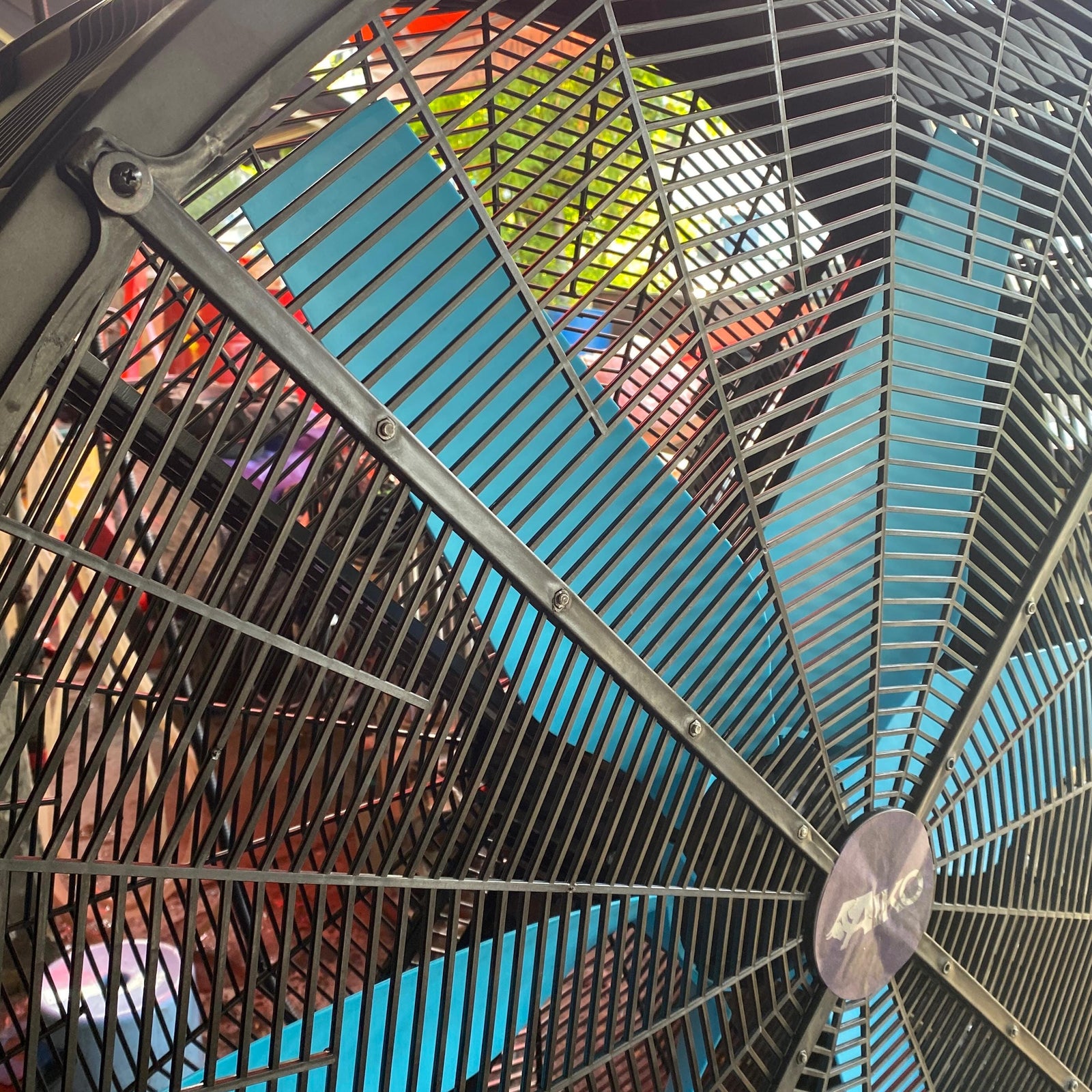 Aiko 240V Large Standing Round Fan 1250MM 750W | Model: BLR-DN-LS-F125