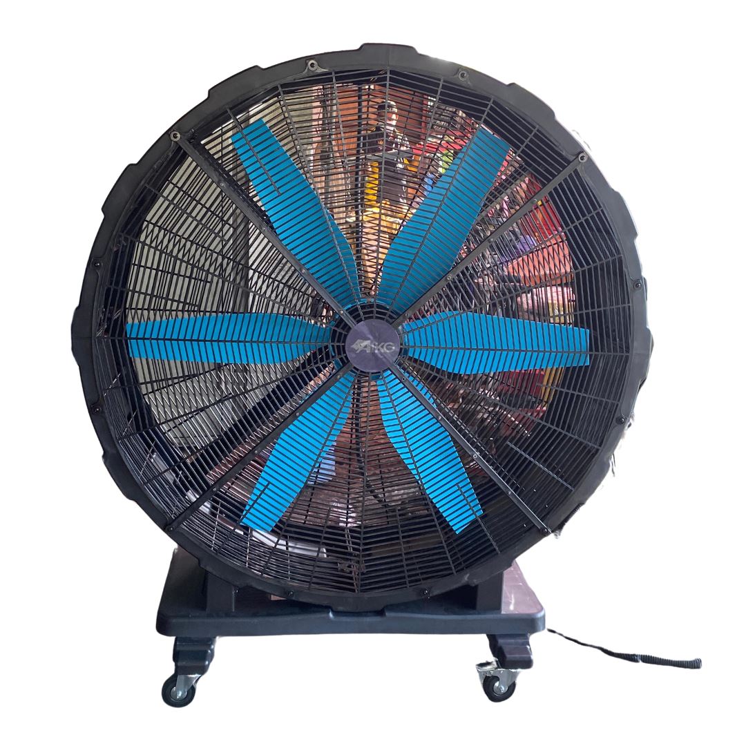 Aiko 240V Large Standing Round Fan 1250MM 750W | Model: BLR-DN-LS-F125