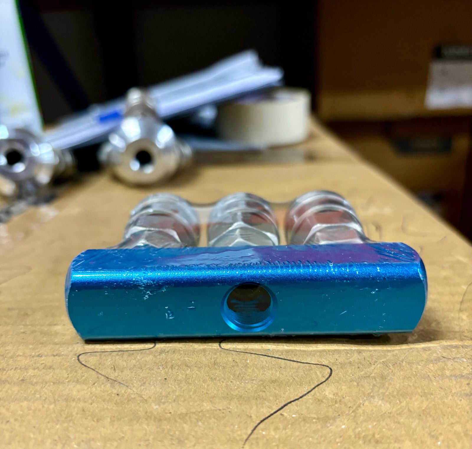 Aiko 3 Way Flat Quick Coupling - Quick Release | Model : QC-F3-QR