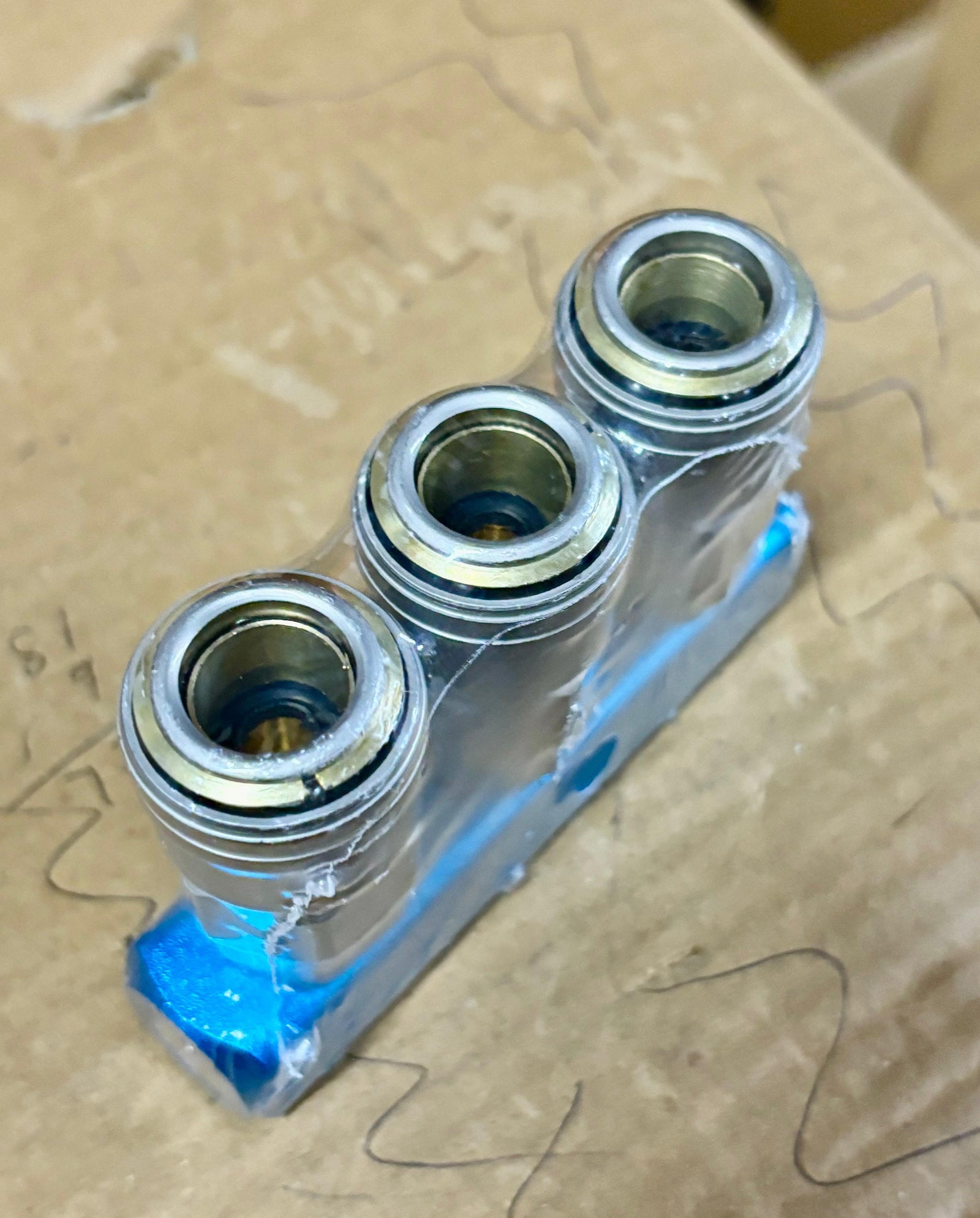 Aiko 3 Way Flat Quick Coupling - Quick Release | Model : QC-F3-QR