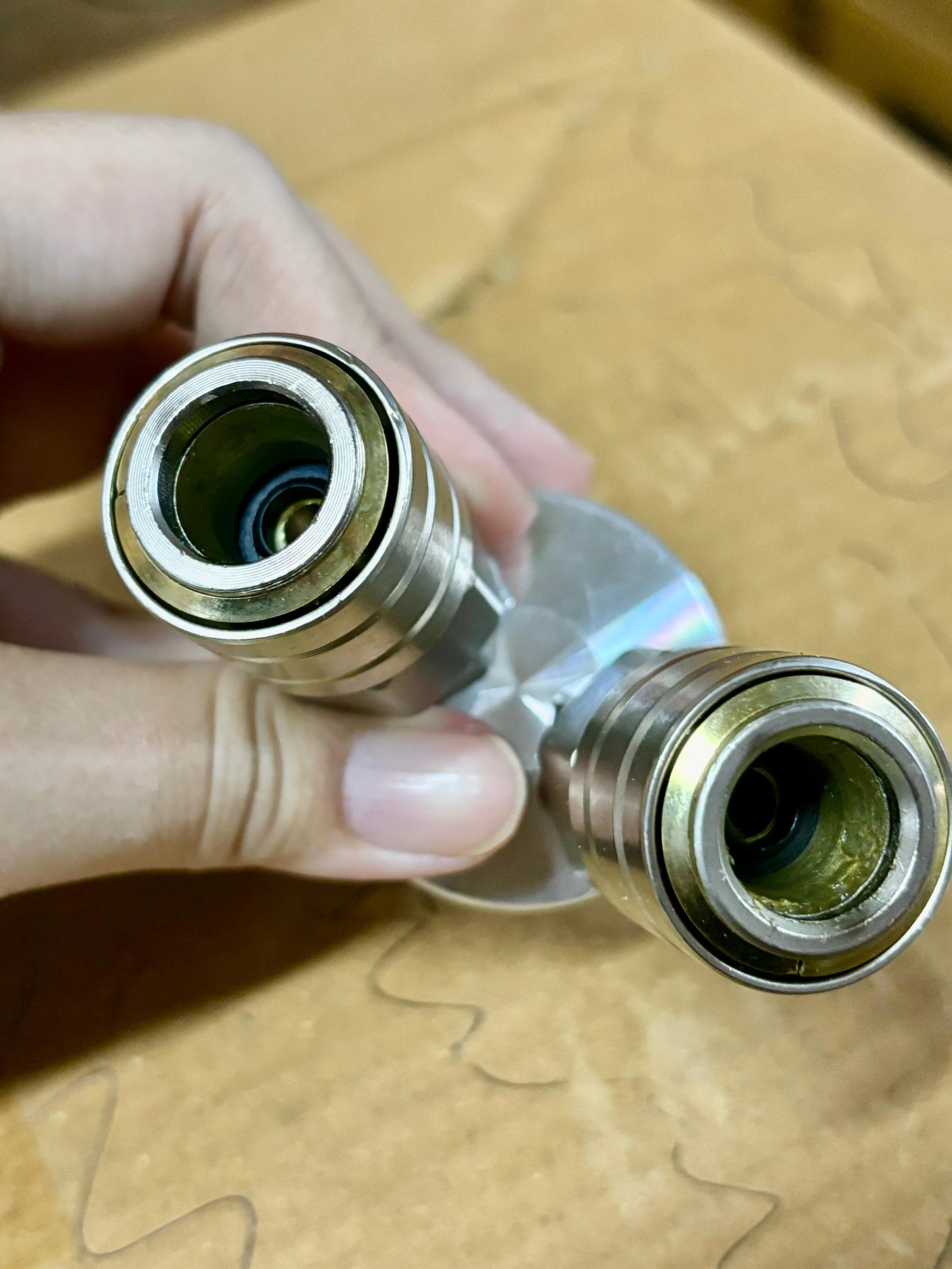 Aiko 3 Way Flat Quick Coupling - Quick Release | Model : QC-F3-QR