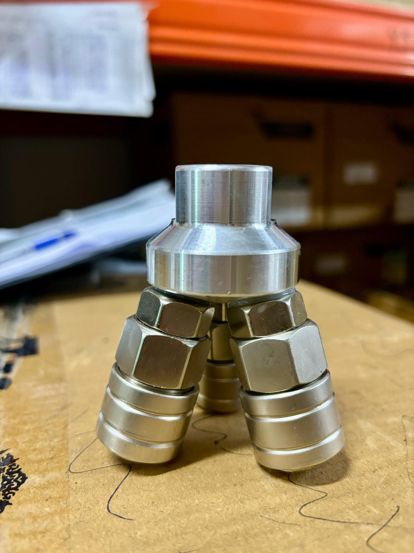 Aiko 3 Way Round Quick Coupling - Quick Release | Model : QC-R3-QR