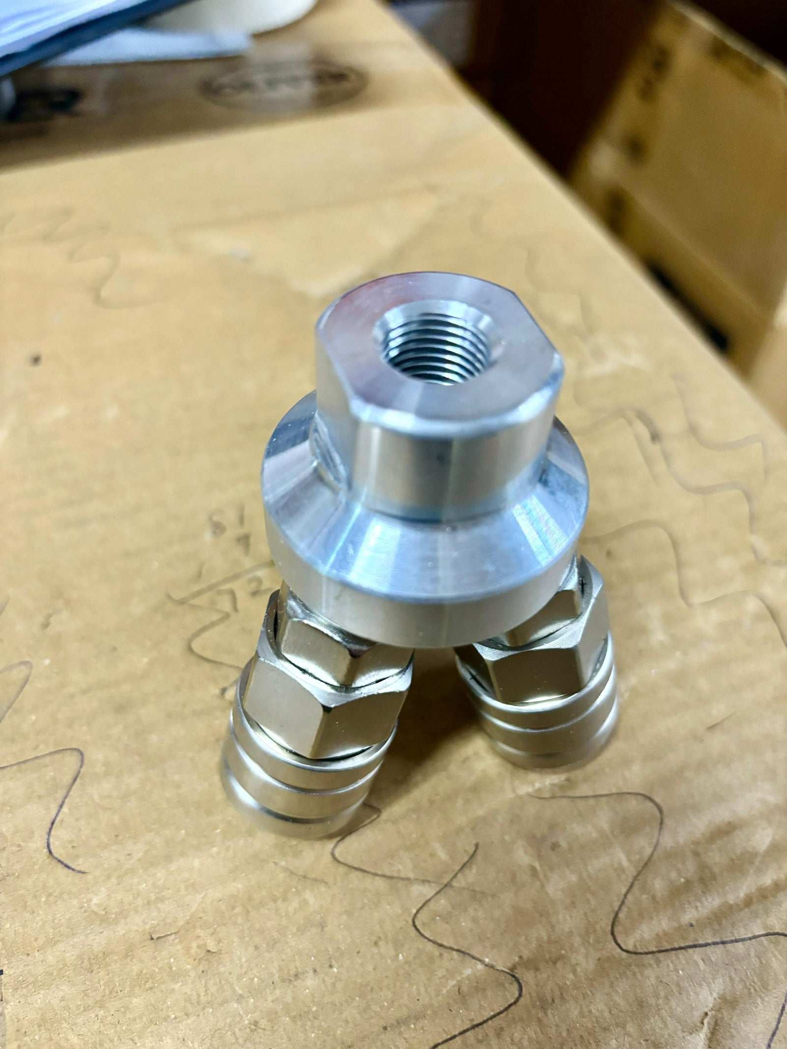 Aiko 3 Way Round Quick Coupling - Quick Release | Model : QC-R3-QR