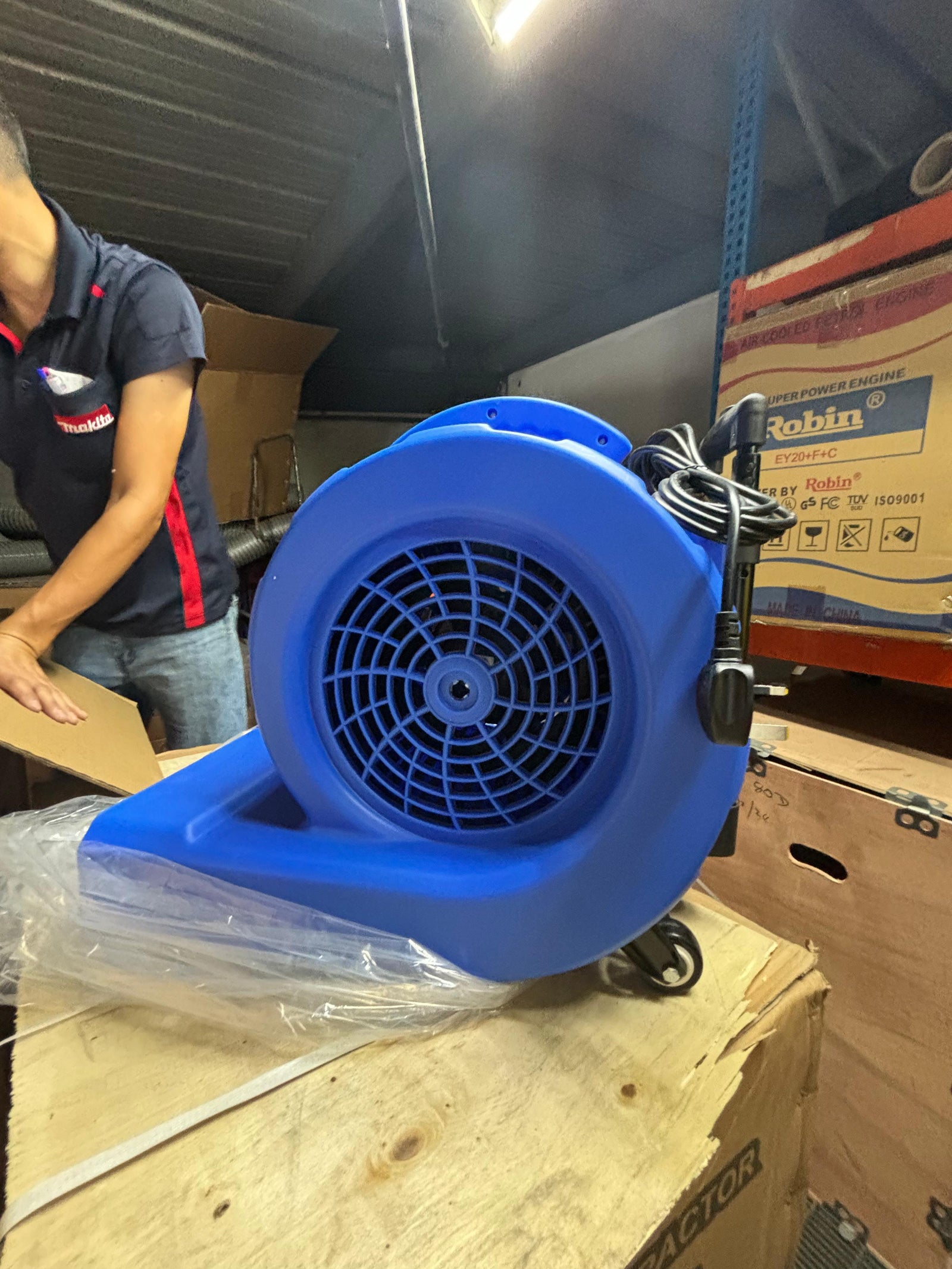 Aiko Air Blower Toilet Floor Dryer 240V 3 Speed 950/1100W | Model: BLR