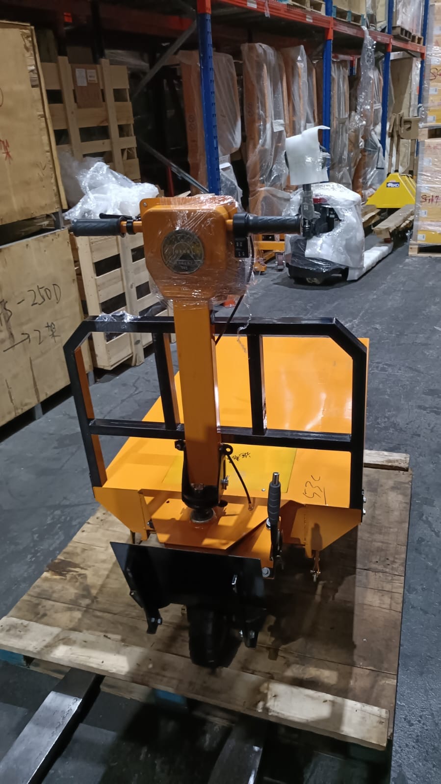 Aiko Battery Stand-On Flat Plate Form Trolley Mini Dumper 48V20A (500k