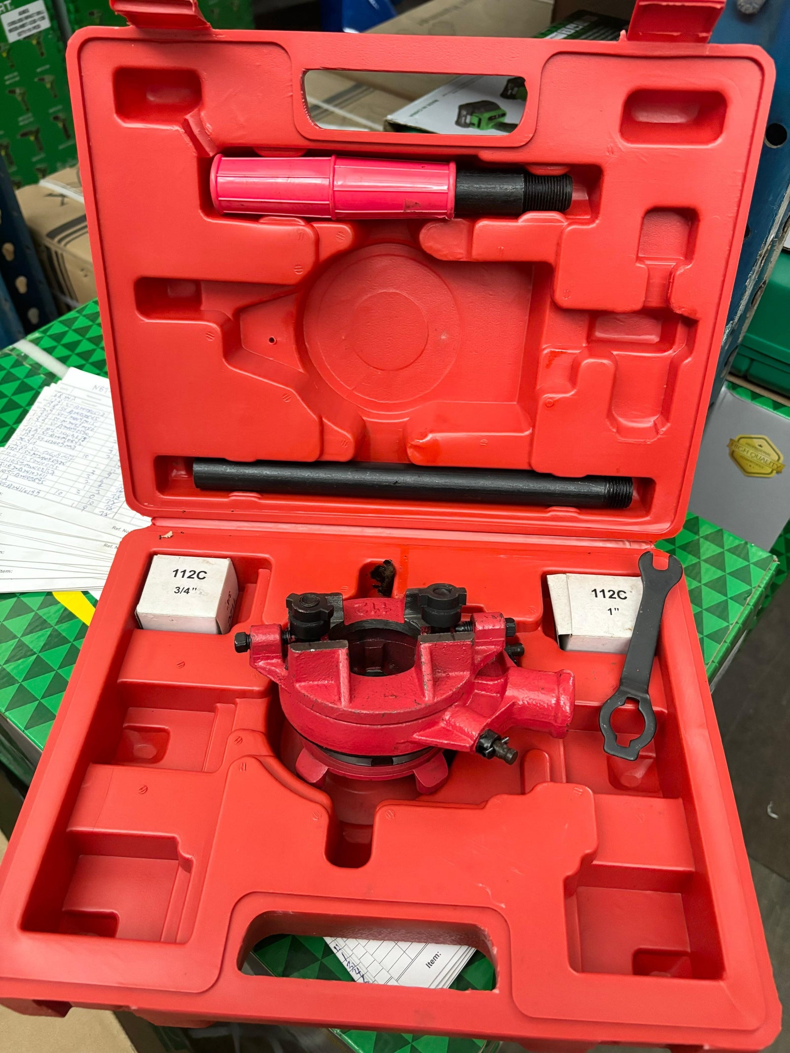 Aiko Conduit Die Set 3/4" - 1" 2RC | Model : CDS-ADS0610