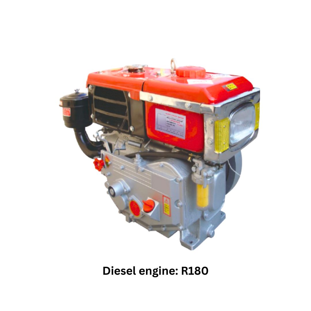 Aiko Diesel Cement Mixer 400L c/w R180 Water Cool Engine | Model: CMX-