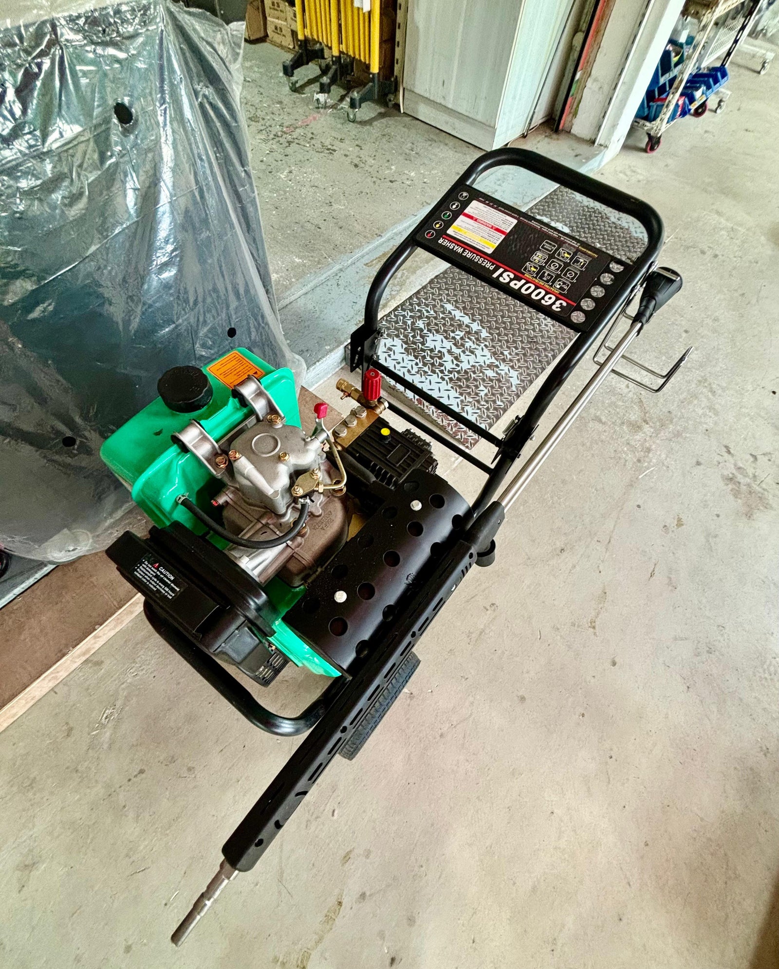 Aiko Diesel Engine 250Bar 10HP High Pressure Washer Pump C/W 10m Press