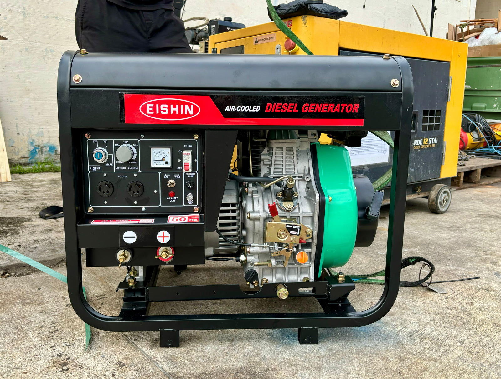 Aiko Diesel Welding Generator 220 AMP C/W 192FE Engine | Model : 8GFCL
