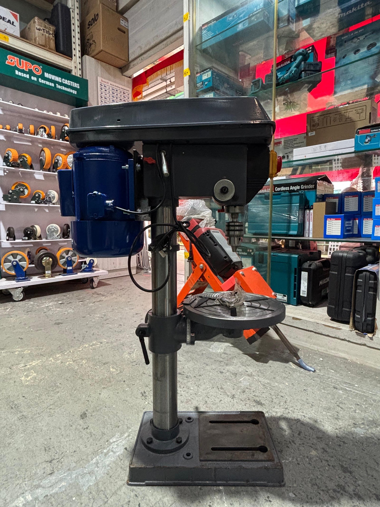 Aiko Drill Press 1HP With JY1HP Motor | Model: 4116-1HP