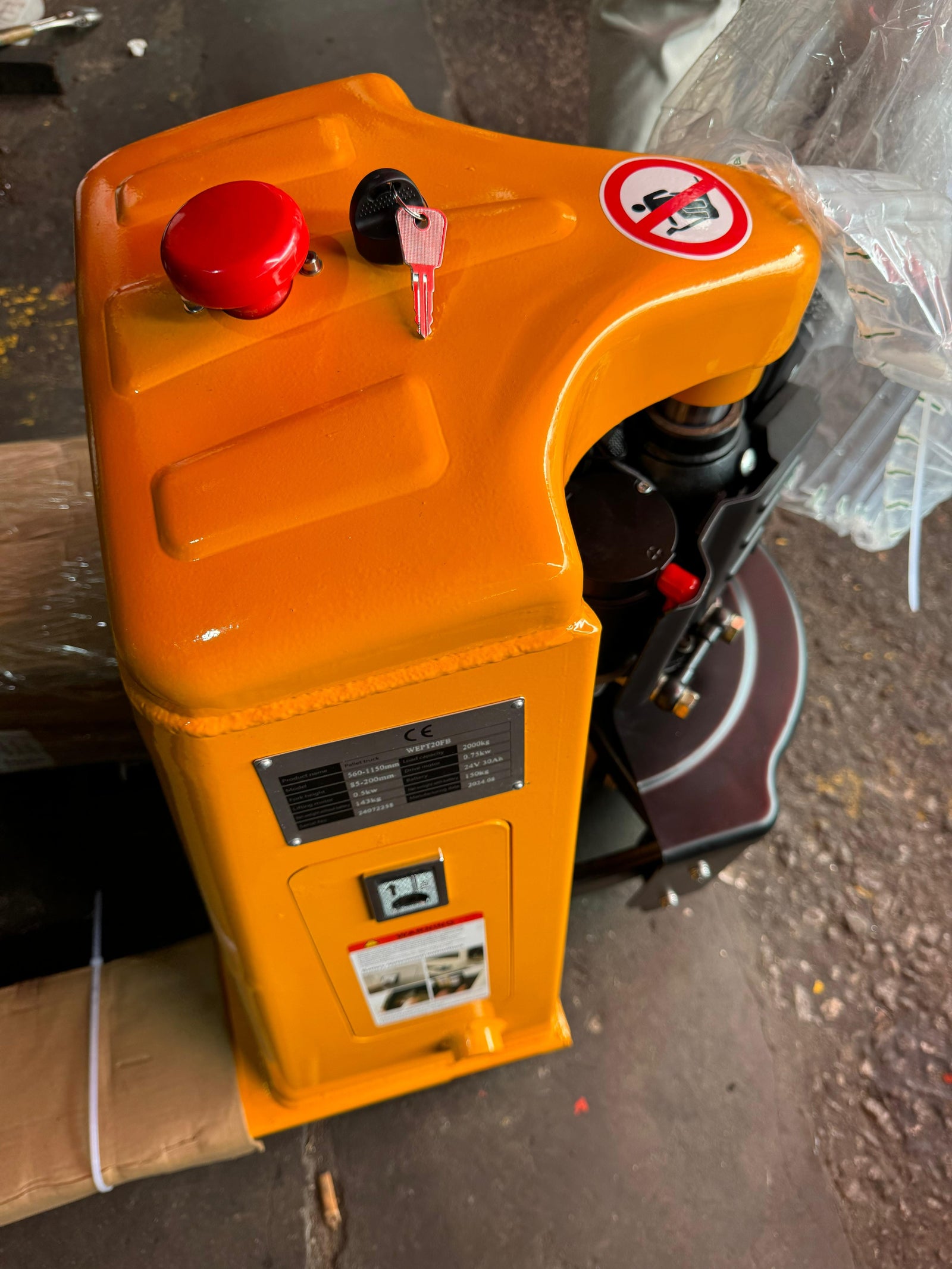 Aiko Full Electric Pallet Truck 560x1150MM | Model : PT-WEPT20FB