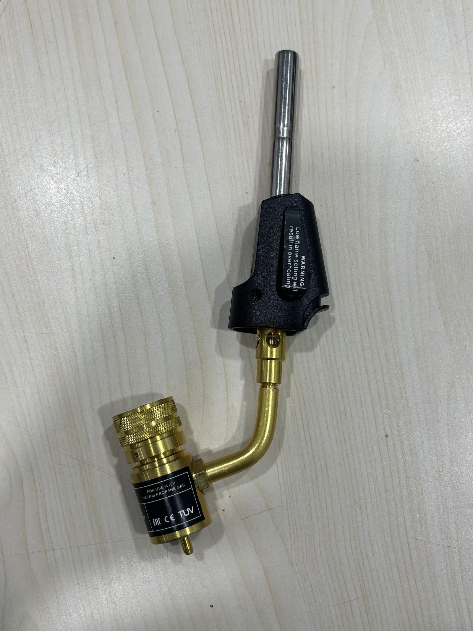 Aiko Pro Swivel Brazing Torch for MAPP Gas use. (Self Ignition) #HT-1S