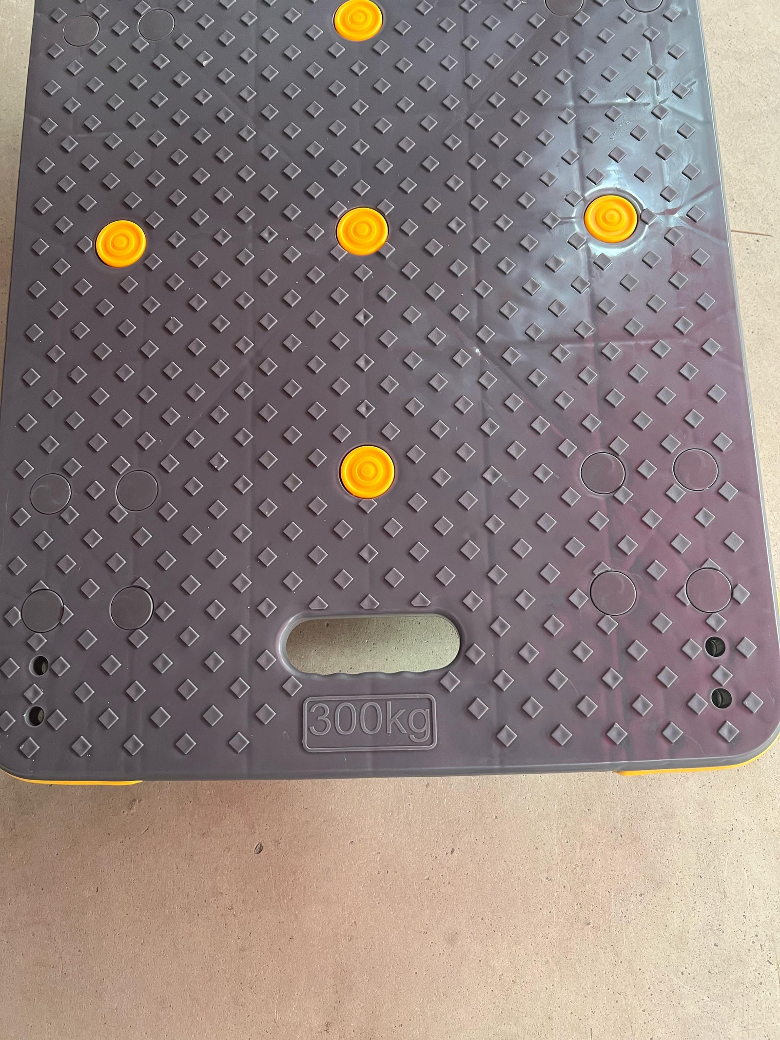 Aiko Super Heavy Duty PVC Trolley150kg (Grey) #286010 | Model: TRL-DL1