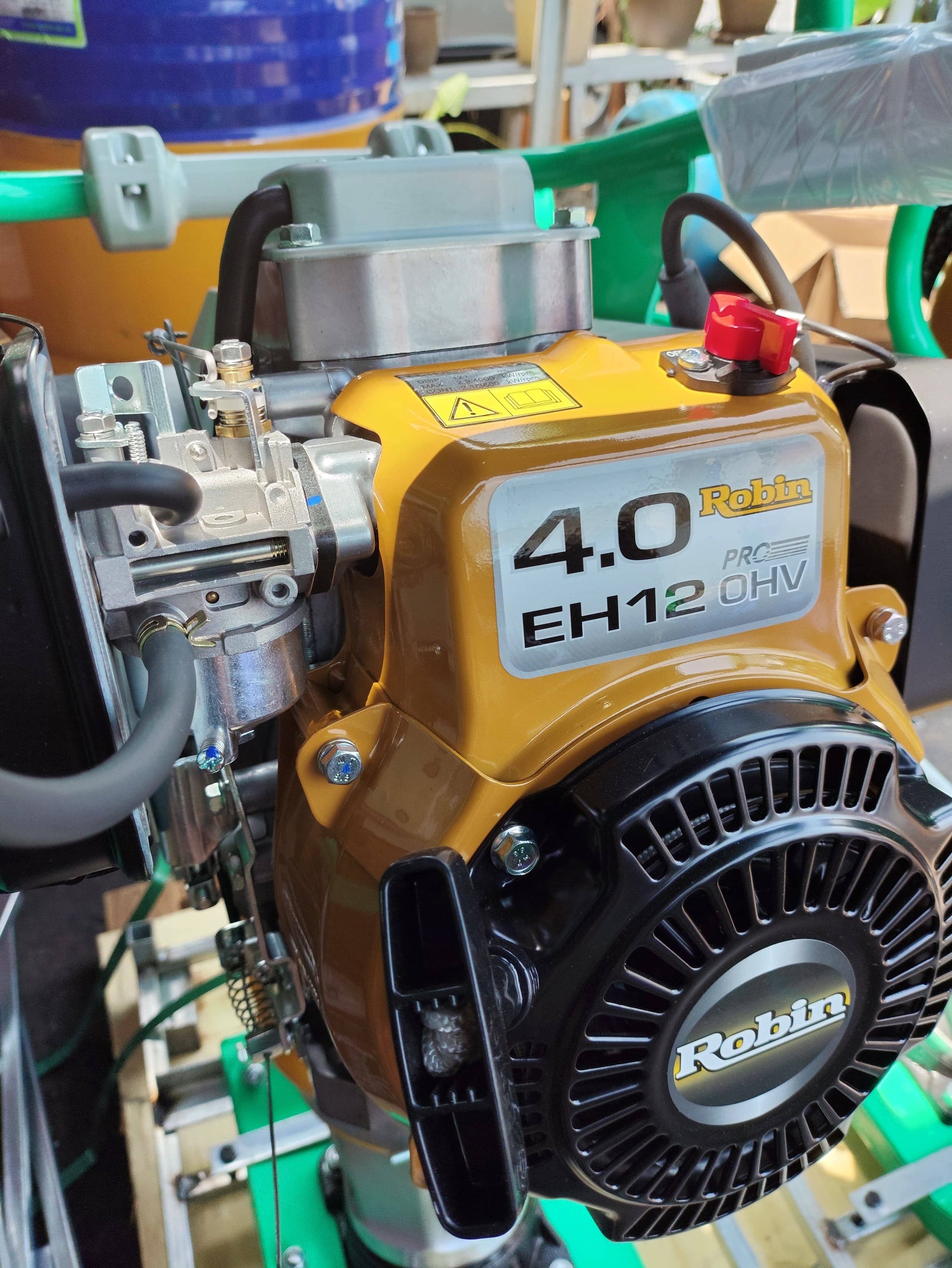 Aiko Tamping Rammer with Robin Engine EH12 | Model : TRM-HCD75-EH12