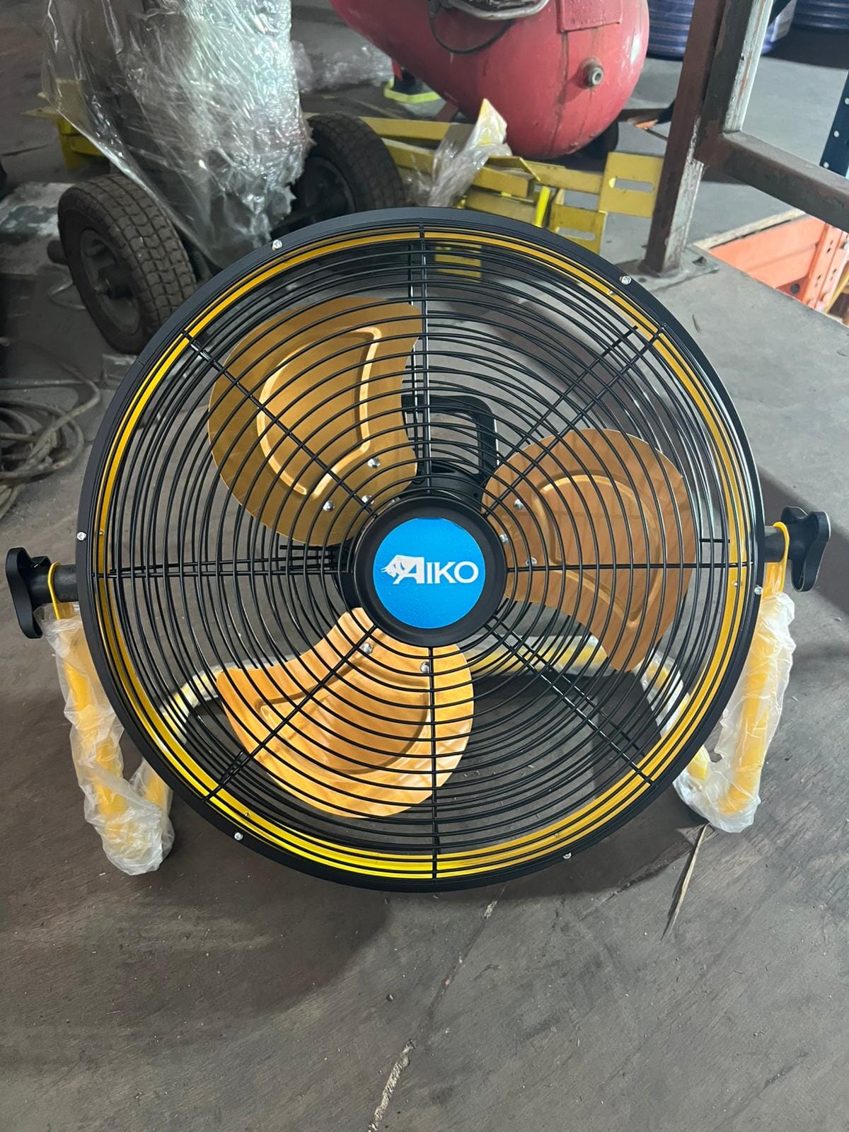 Aiko YM DC Floor Fan 14"/350mm Without Battery and Charger | Model: FA