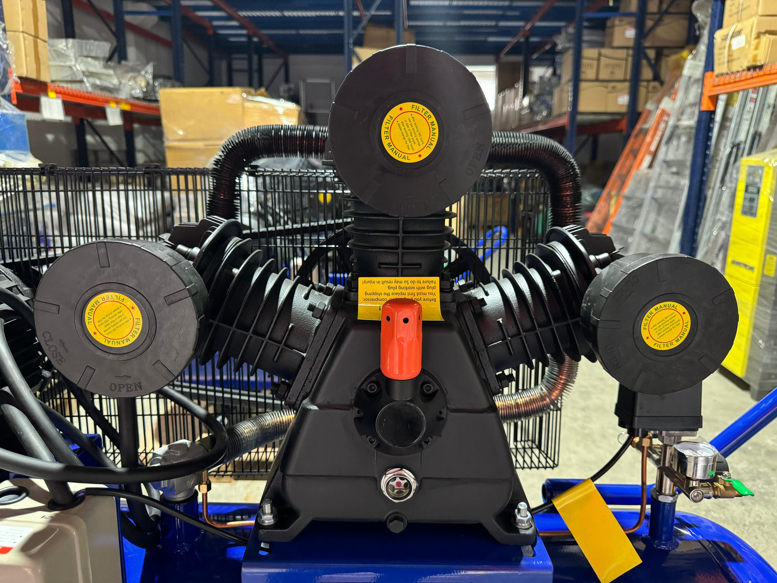 Airstrong 10HP 300L Air Compressor 415V 8 Bar | Model : ASFS100-300L