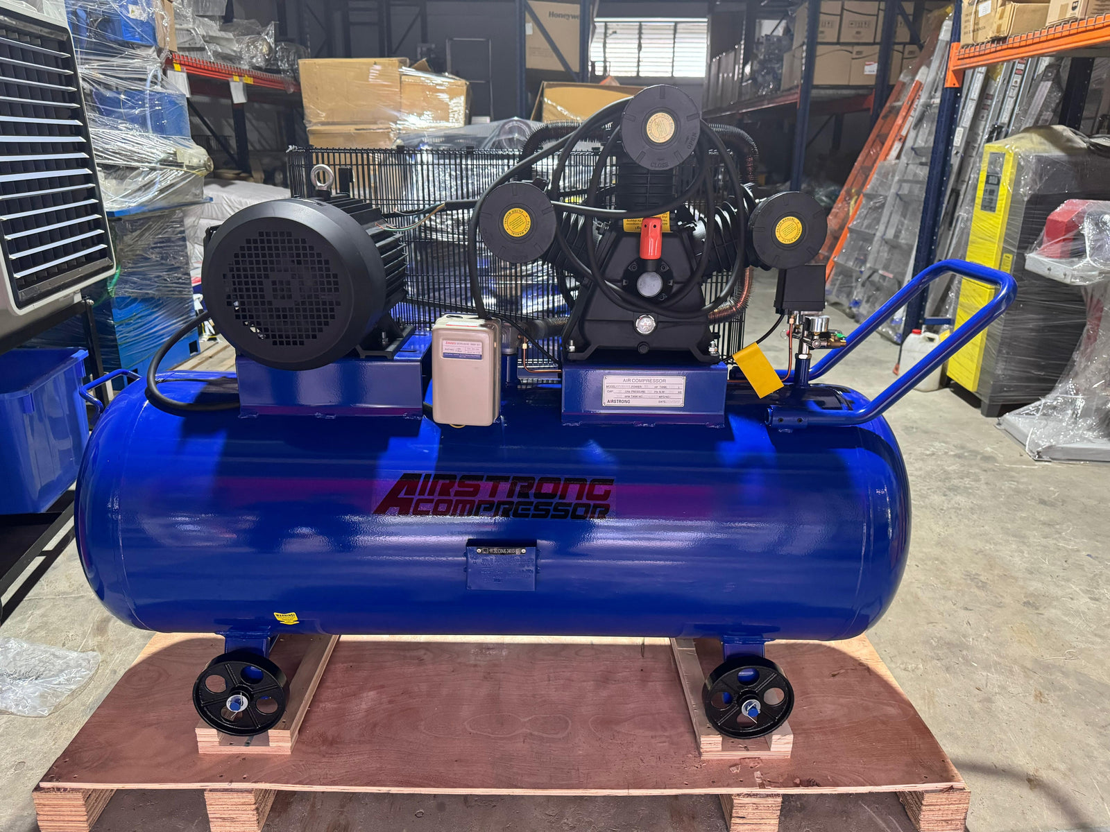 Airstrong 10HP 300L Air Compressor 415V 8 Bar : Model : ASFS100-300L