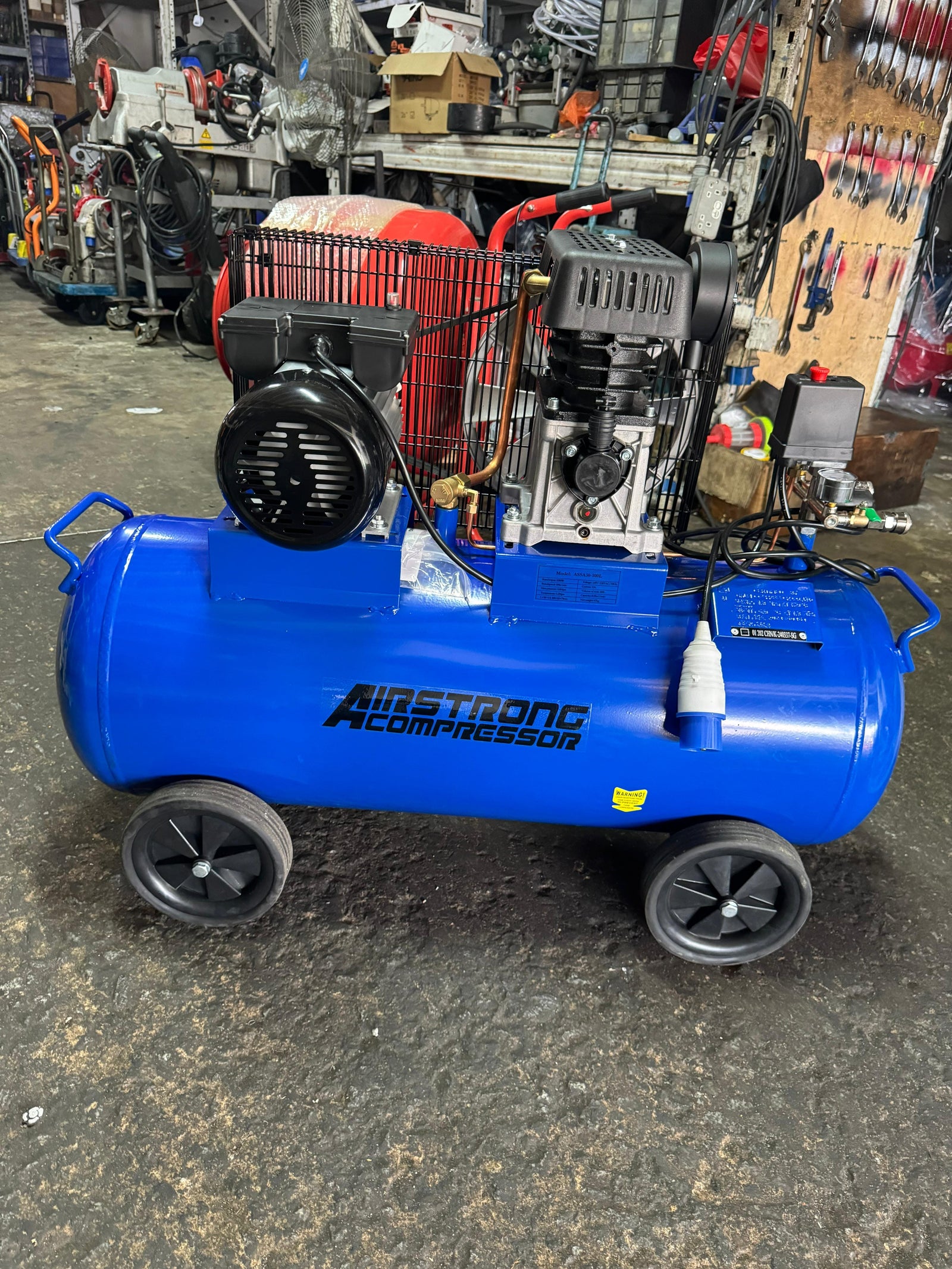 Airstrong 3HP 100L 1 Stage 240V Aluminium Air Compressor | Model : ASS
