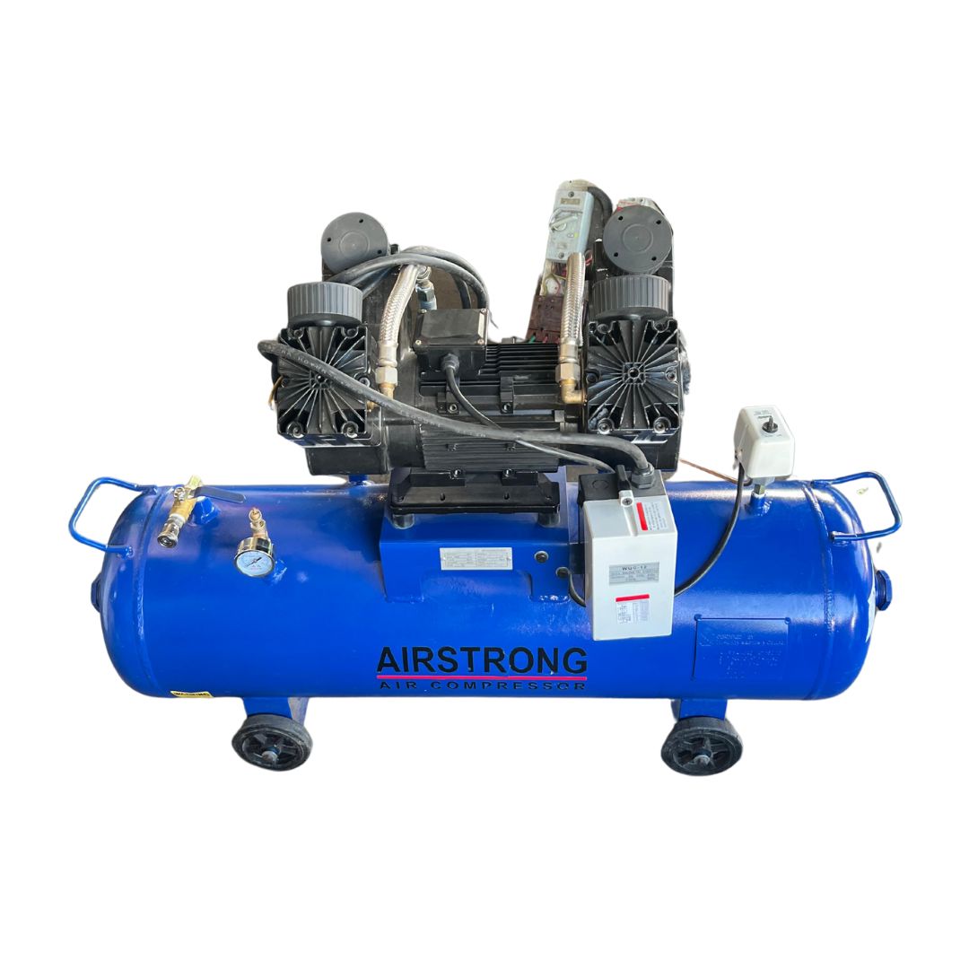 Airstrong 4.5HP 100L 3 Phase Oil Free & Low Silent Compressor | Mo