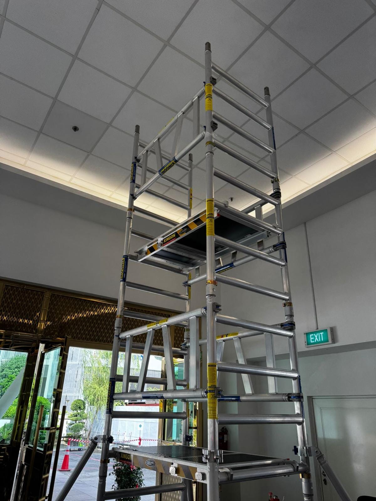 Alum Mini Scaffolding (Platform : 5.3m) Working Height 7.3m With Assy