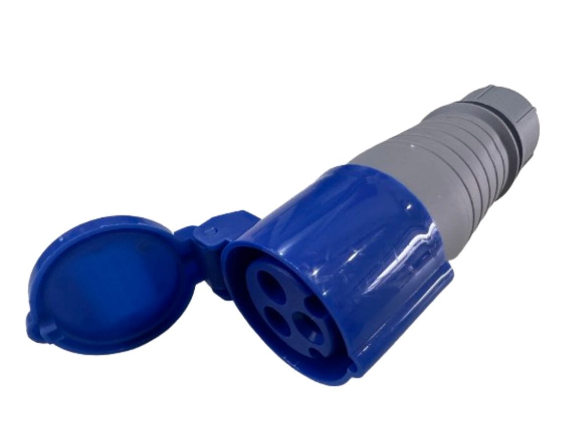 CEE 3PIN 16A Industrial Socket With Nut | Model : CEE-S316-NUT