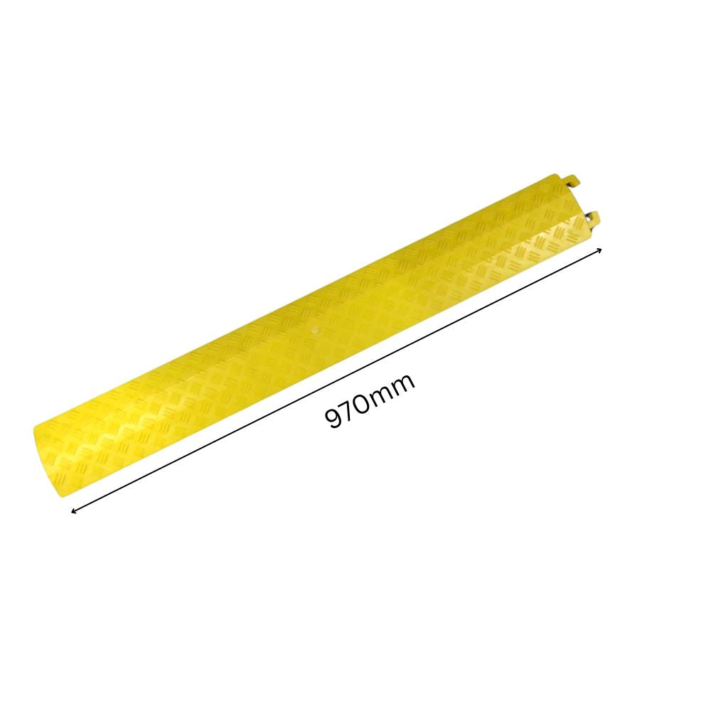 Cord Cable Protector Drop Over Traffic Road Safety Rubber Hump | Model