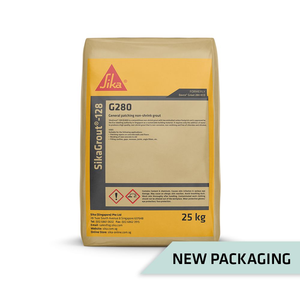 SIKAGROUT-128 (G280) 25KG (FORMER DAVCO GROUT 280 ECO) | Model : GROUT