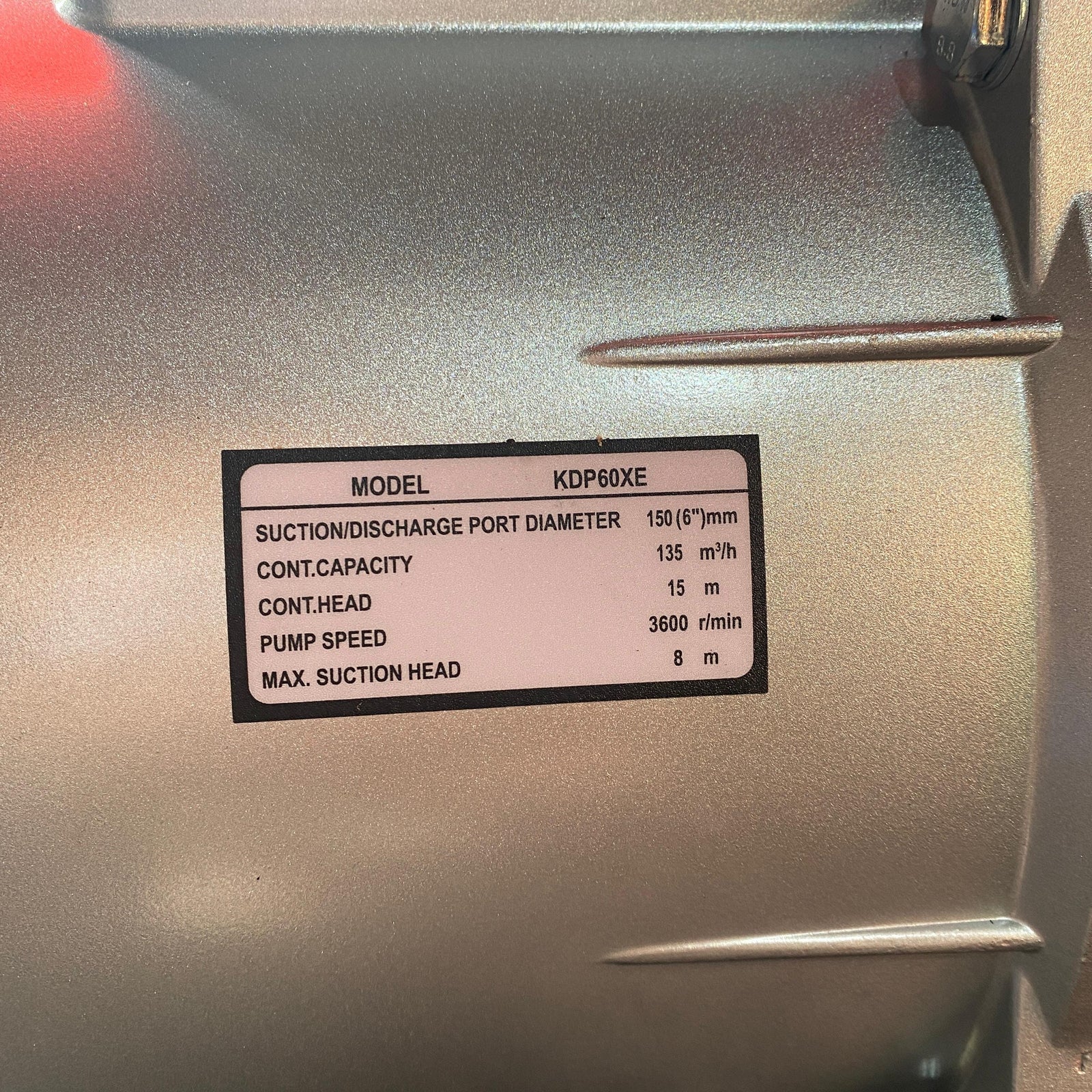 Denko Diesel Water Pump 6" C/W NS40 Battery | Model: KDP60XE