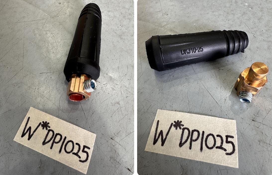 Dinse Plug Male Welding Cable Connector | Model : W*DP