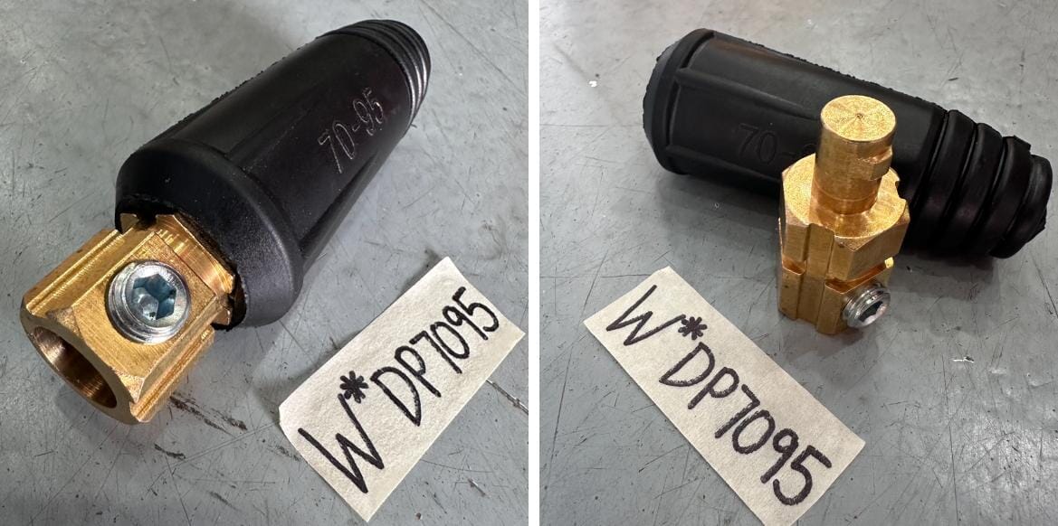 Dinse Plug Male Welding Cable Connector | Model : W*DP