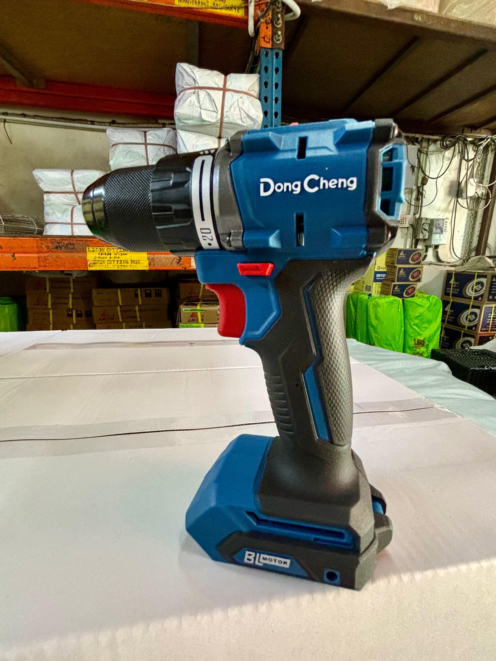 Dong Cheng 20V Cordless Impact Wench and Drill Set (Combo Kit) | Model