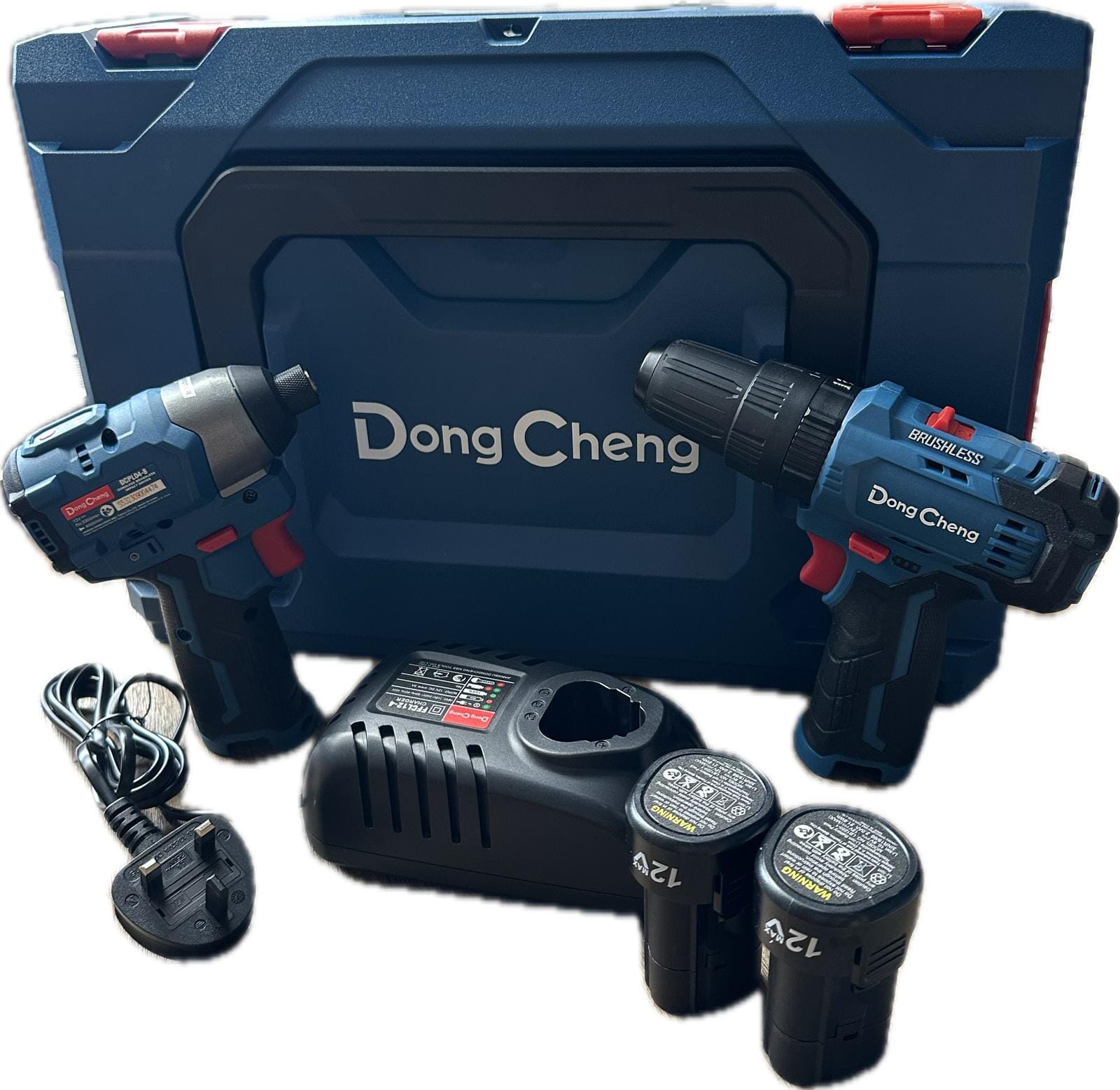 DONG CHENG 12V DCJZ23-10I+DCPL04-8 Cordless Brushless Impact Driver