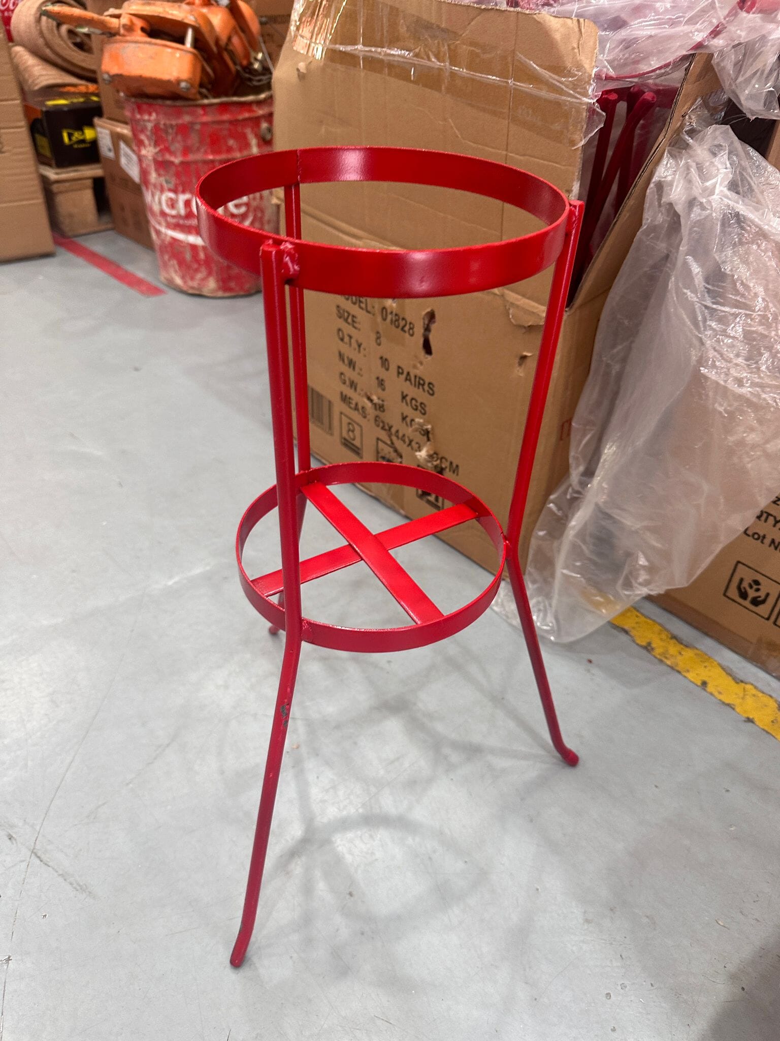 Fire Extinguisher Metal Stand (For 4kg Fire Extinguisher Only) | Model