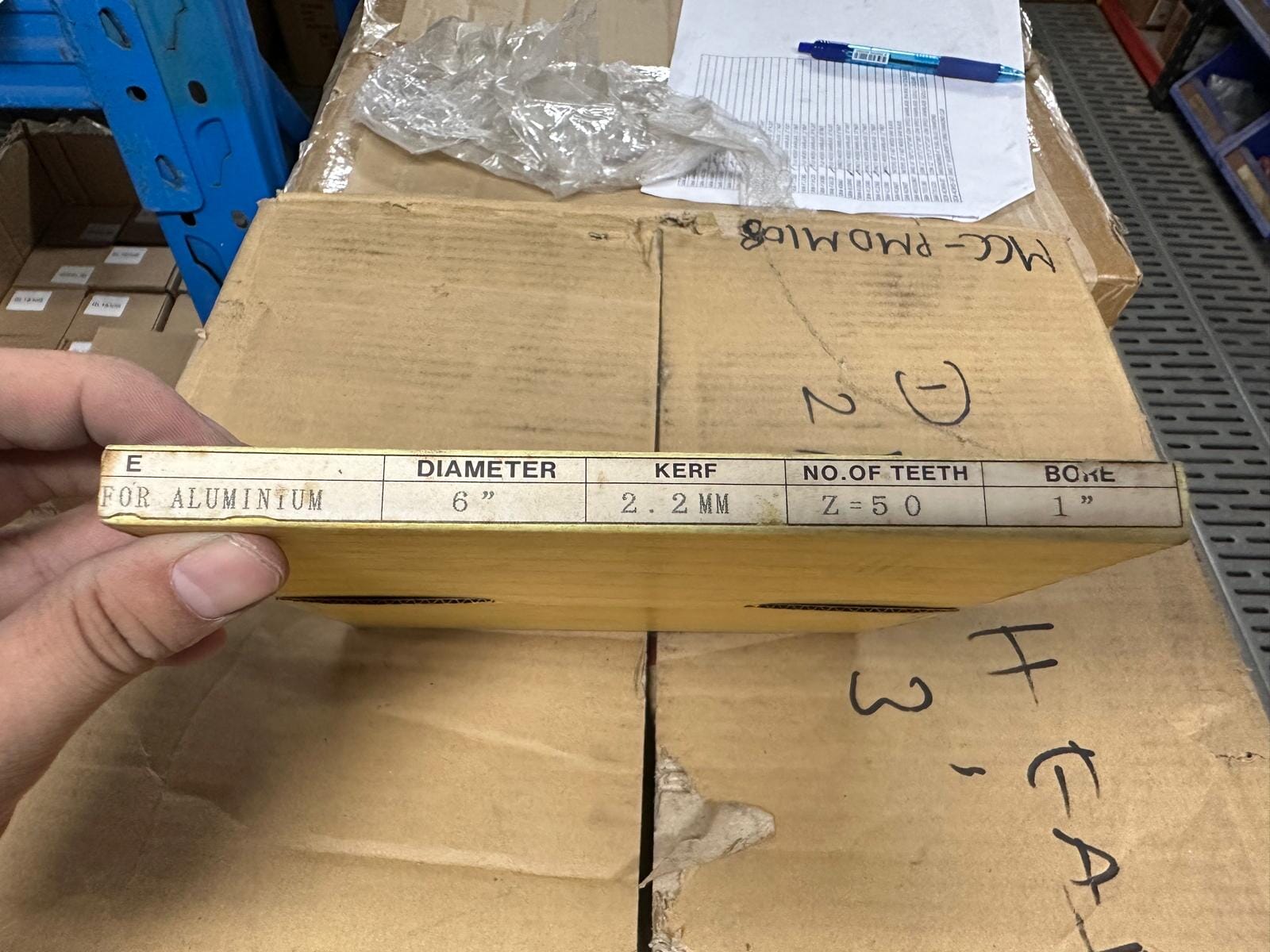 Fuji 6" Aluminium Blade 50T | Model: SBA-F0650 (Clearance Stock)