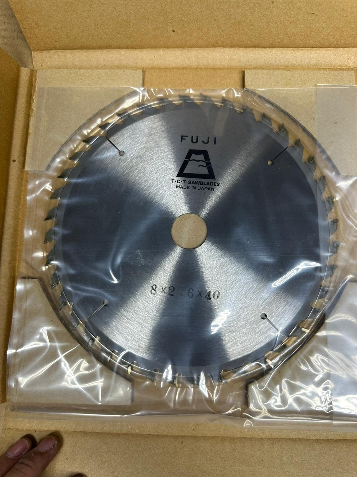 Fuji 8"X40T Wood Sawblade | Model: SBW-F0840 (Clearance Stock)
