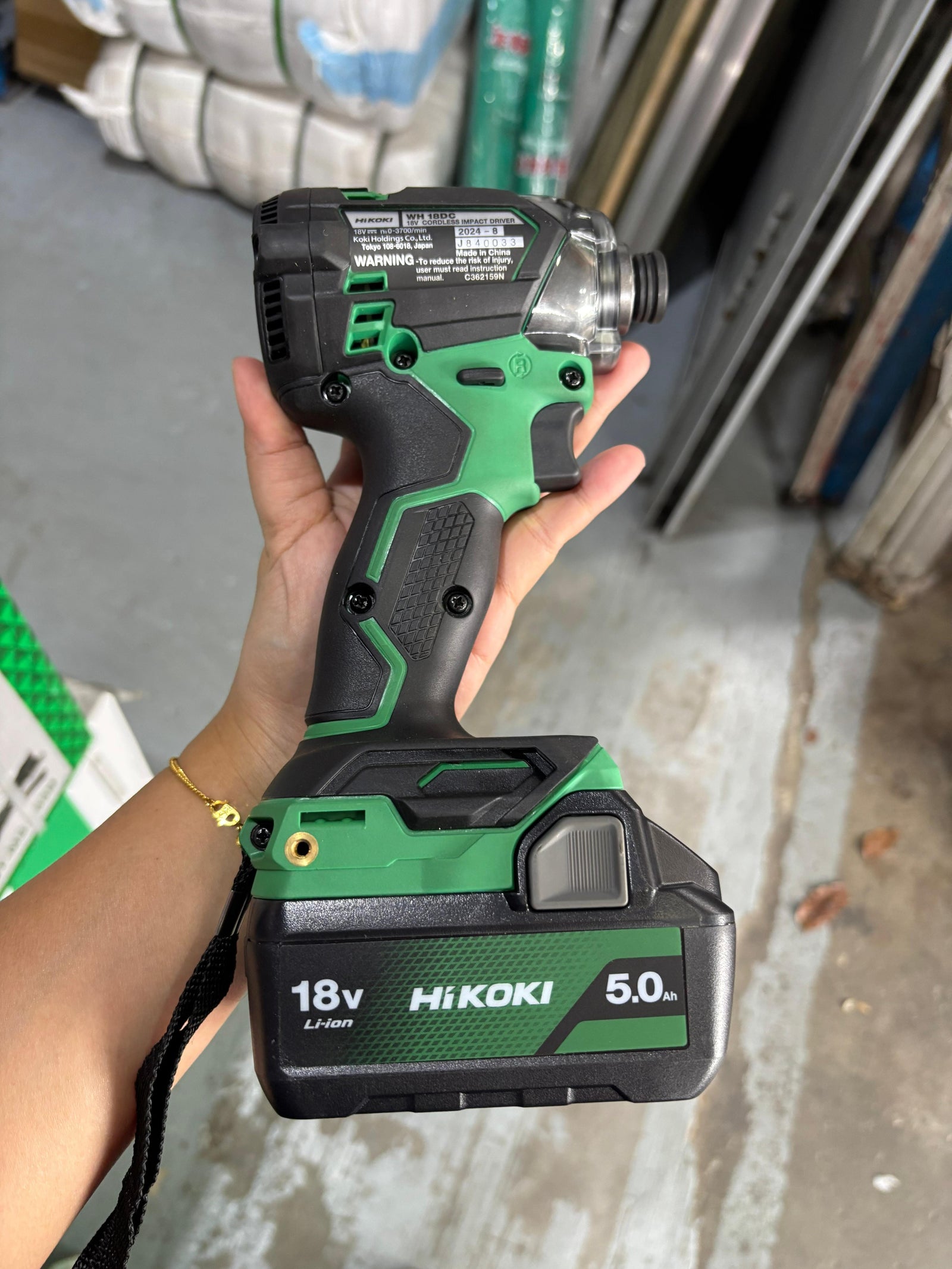 Hikoki Cordless Impact Driver (Brushless Motor) C2-WH18DC | Model: H-C