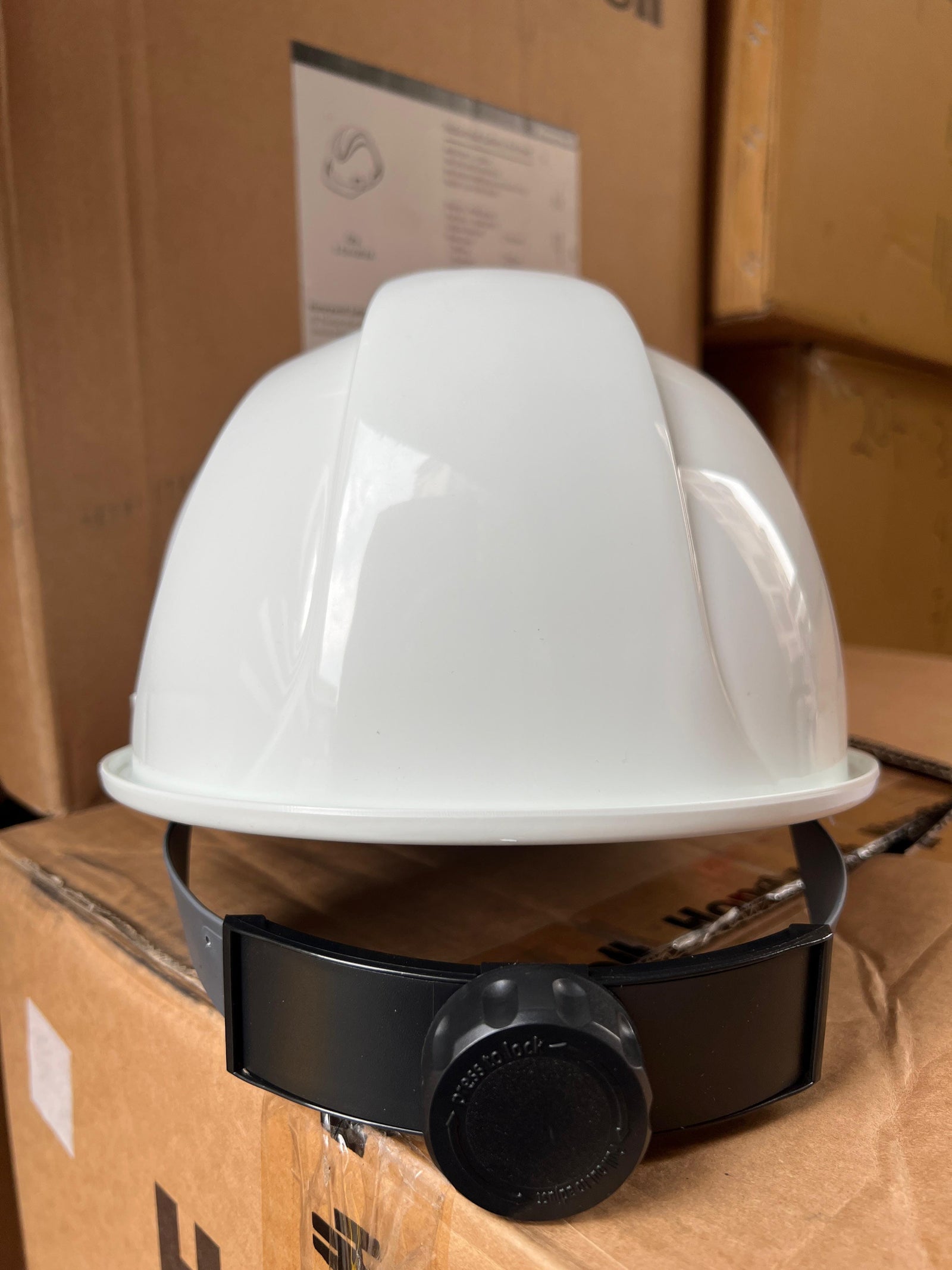 Honeywell North White Safety Helmet With Chin Strap (NSB10001) | Model