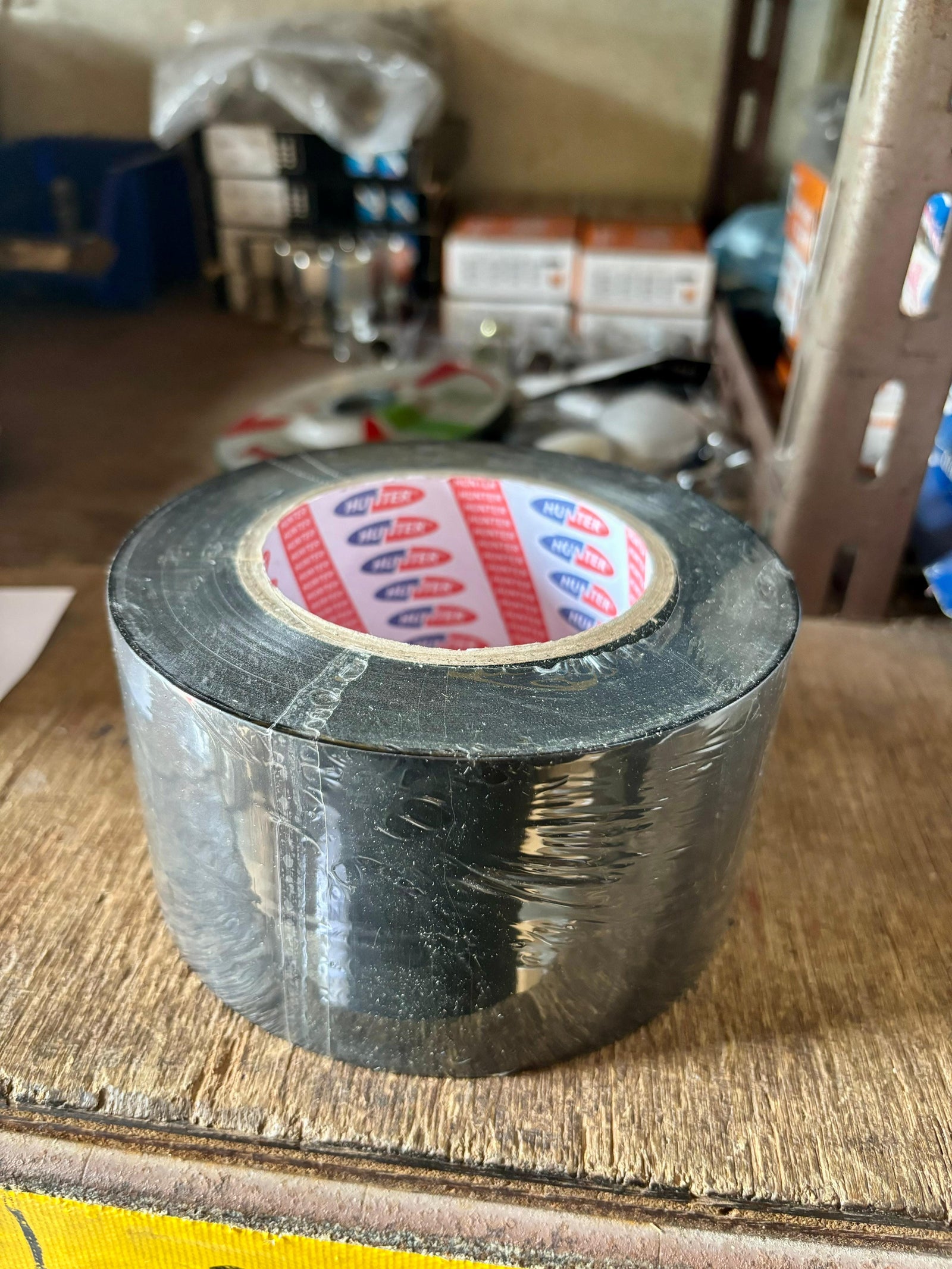 Hunter Tape Black Surface Protection PVC 712 80Y 3" | Model: TAPE-P712