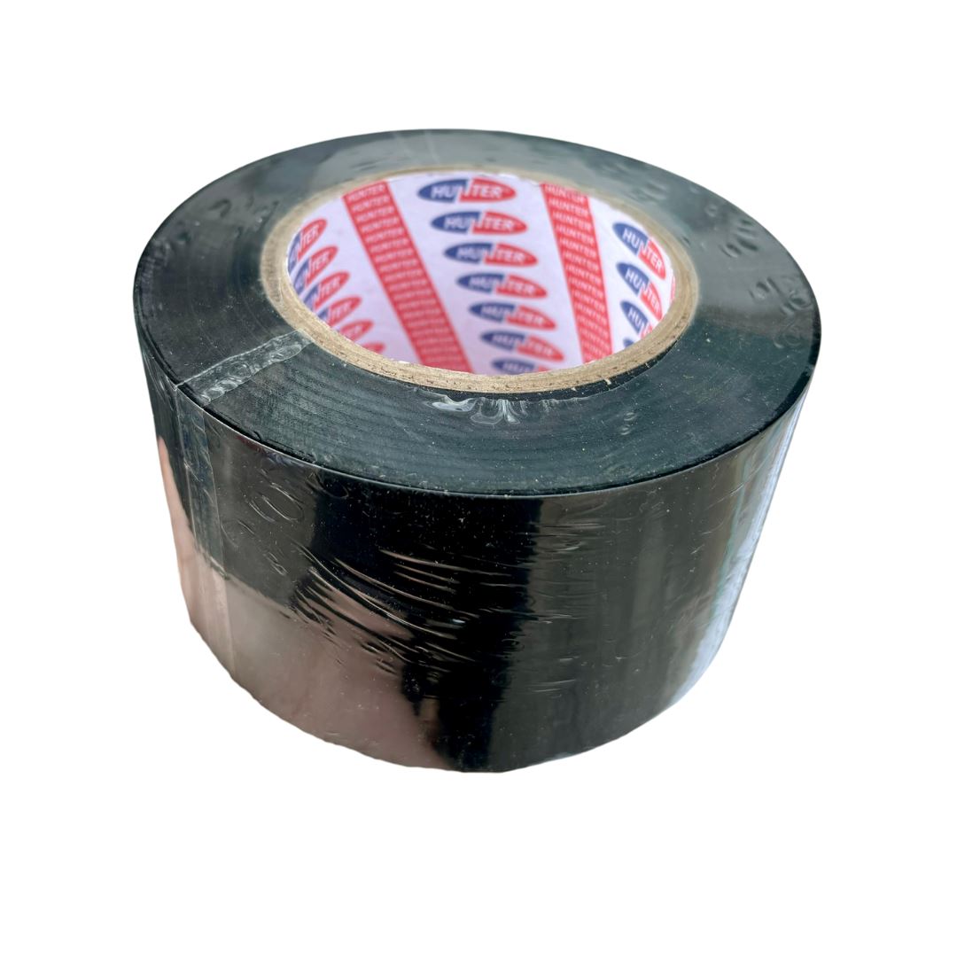 Hunter Tape Black Surface Protection PVC 712 80Y 3" | Model: TAPE-P712