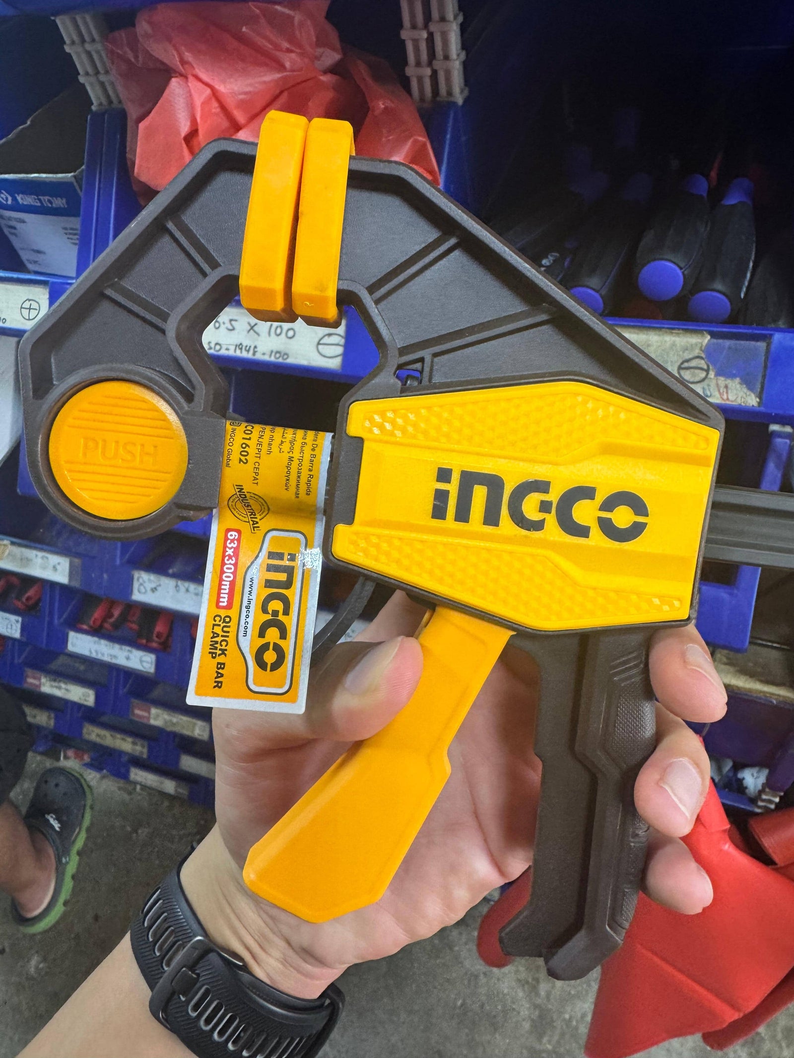 INGCO Quick Bar Clamp