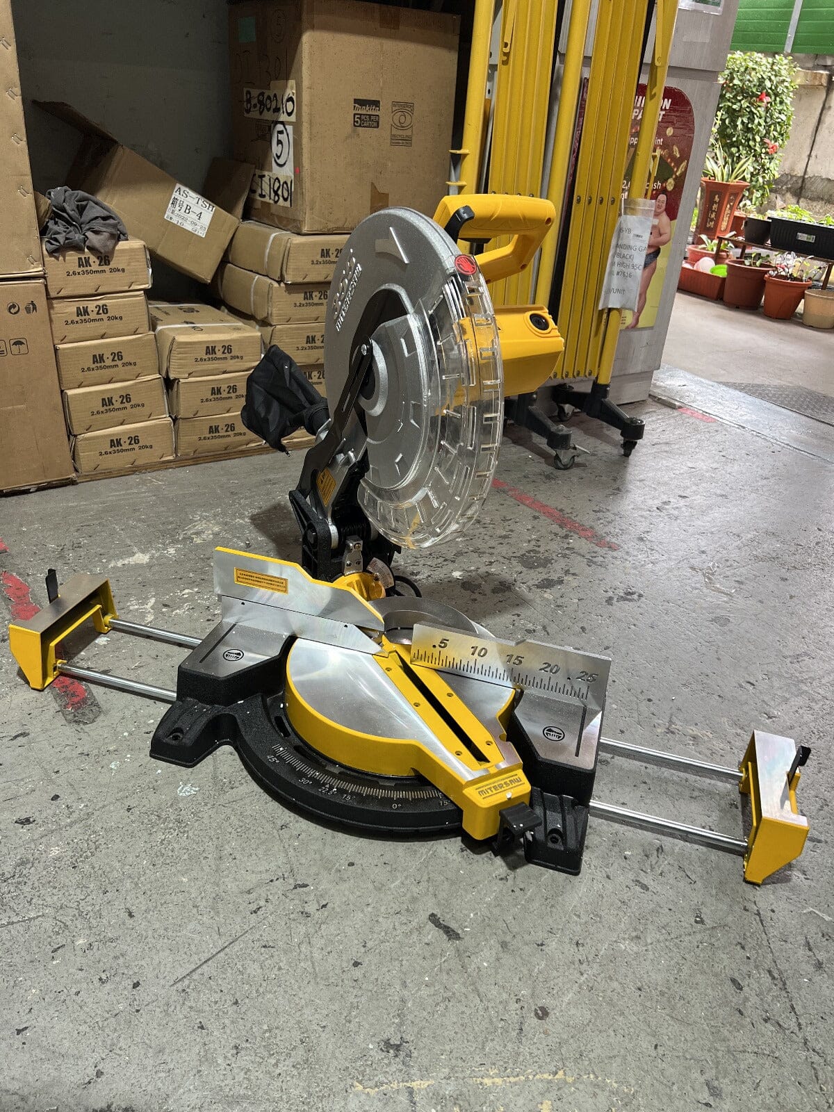 Luxter 355mm 14" Slide Compound Saw 230V | Model : LX-MS355-SB
