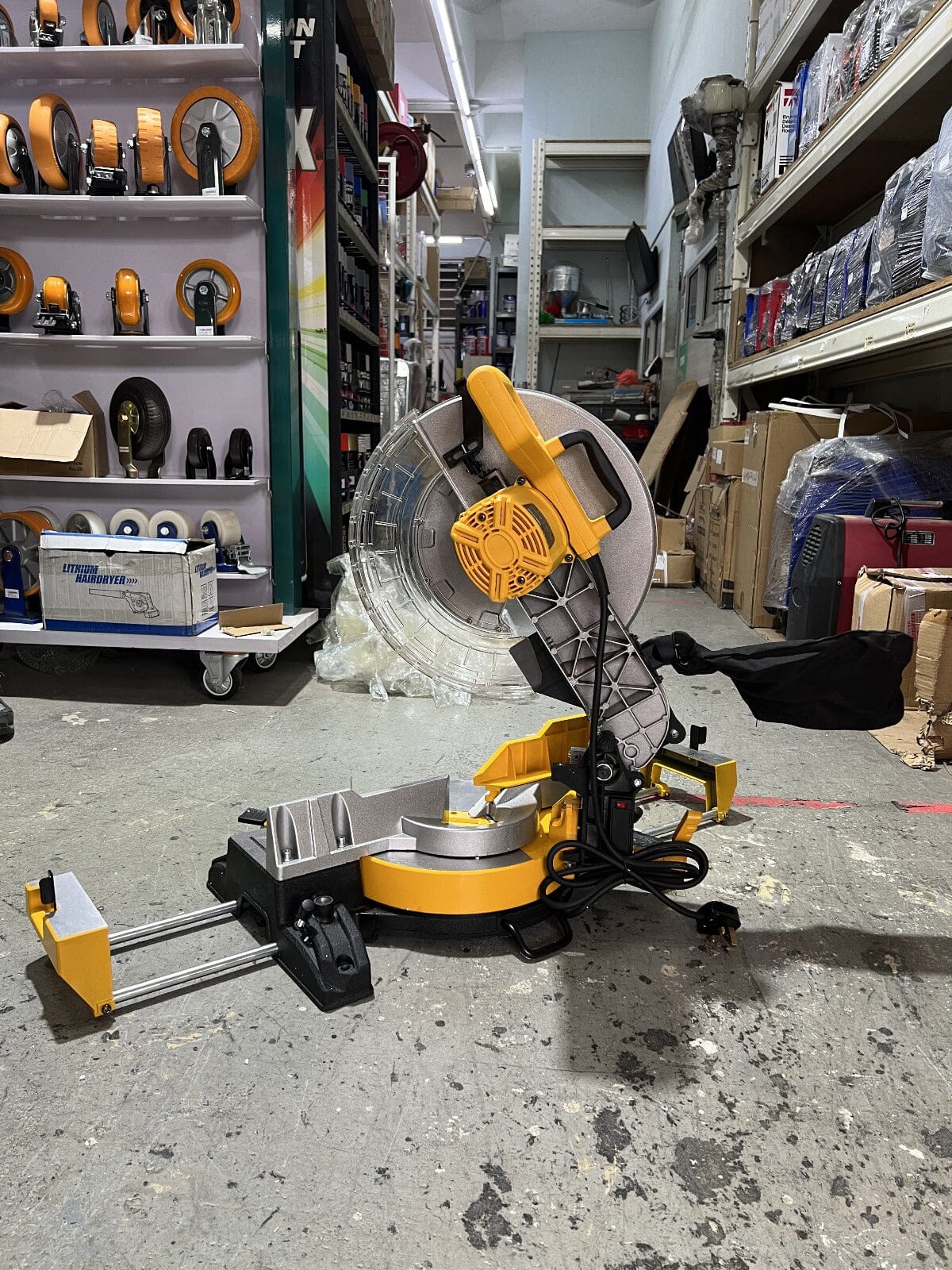 Luxter 355mm 14" Slide Compound Saw 230V | Model : LX-MS355-SB