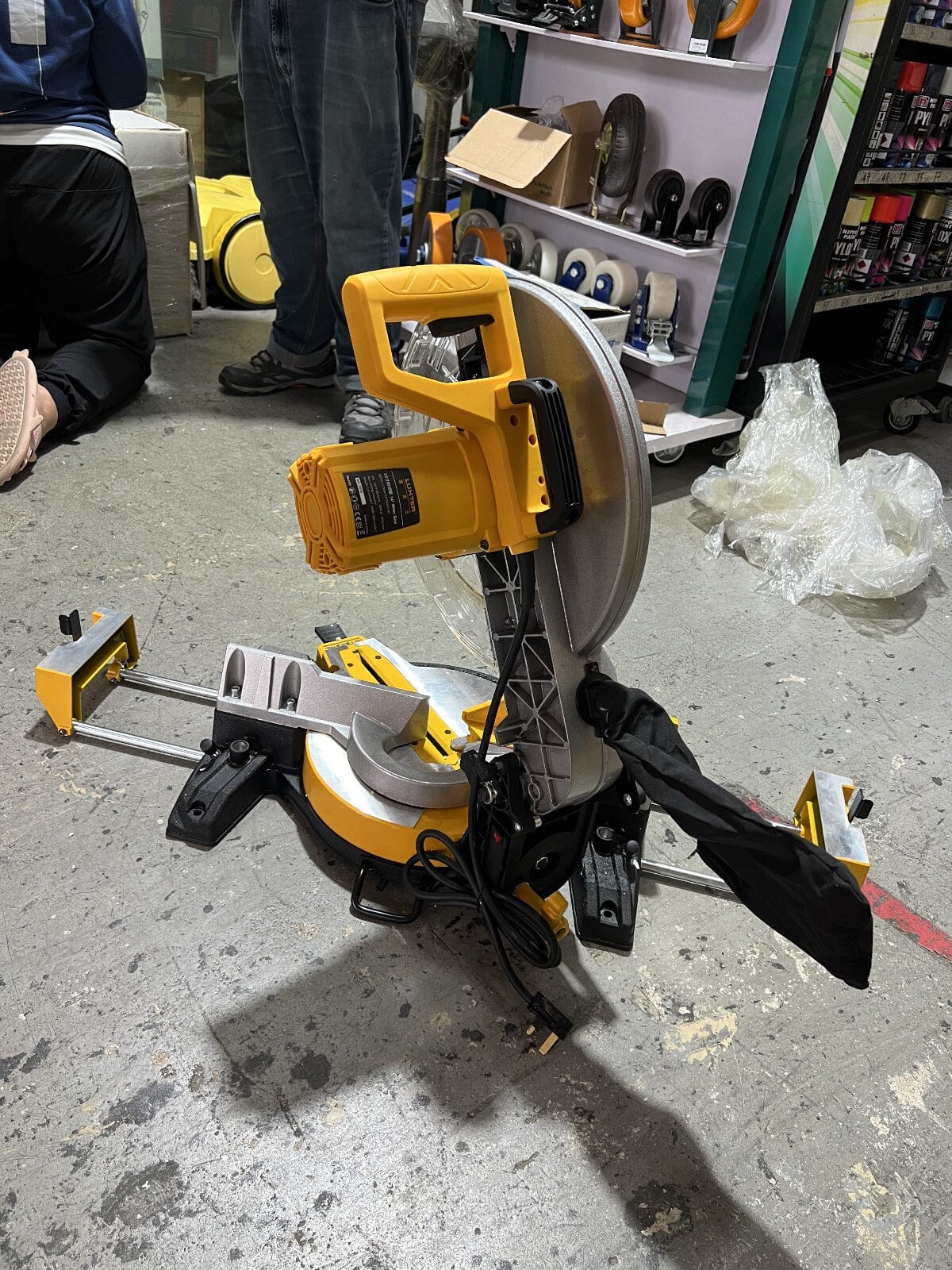 Luxter 355mm 14" Slide Compound Saw 230V | Model : LX-MS355-SB