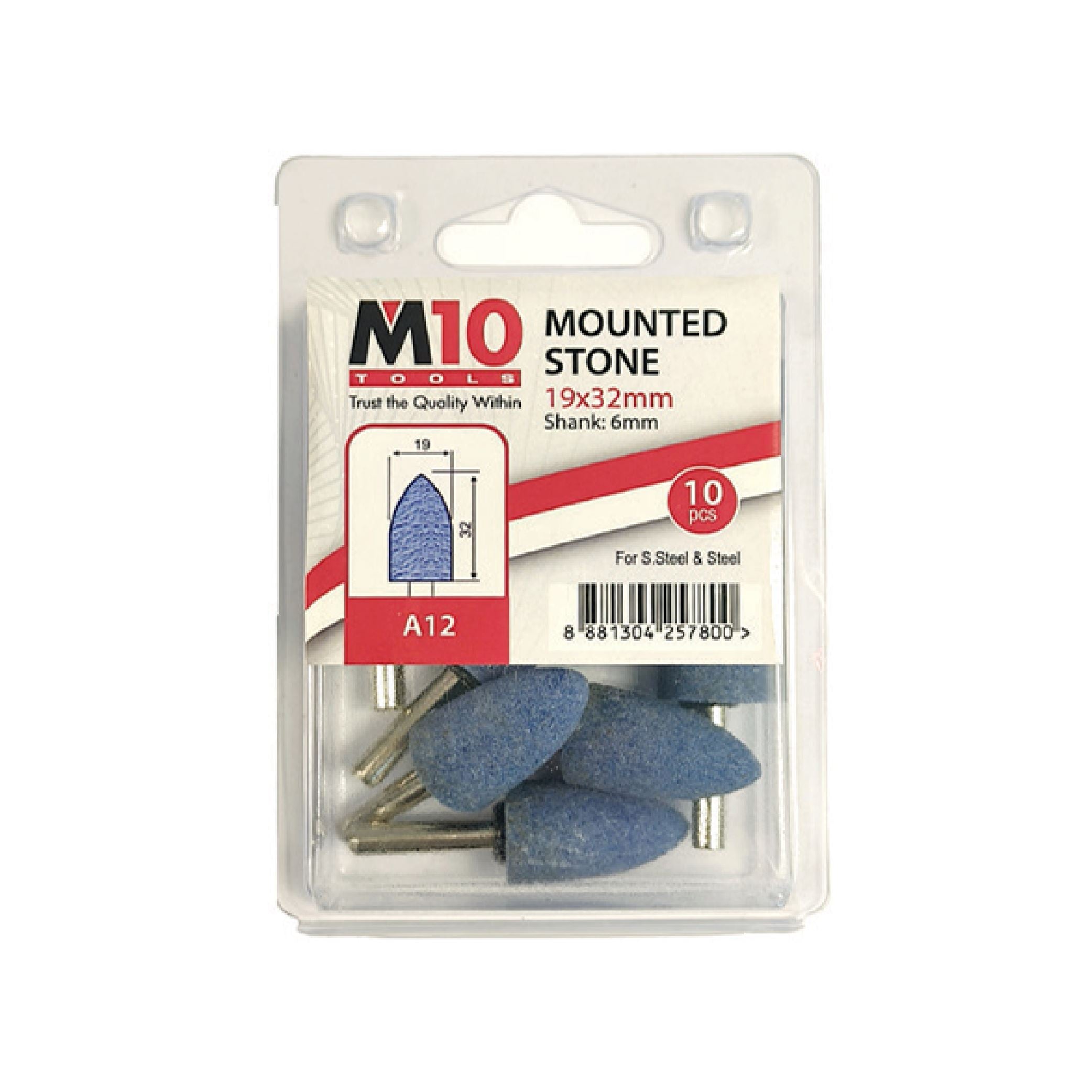 M10 Mounted Stone | Model : 019-024-