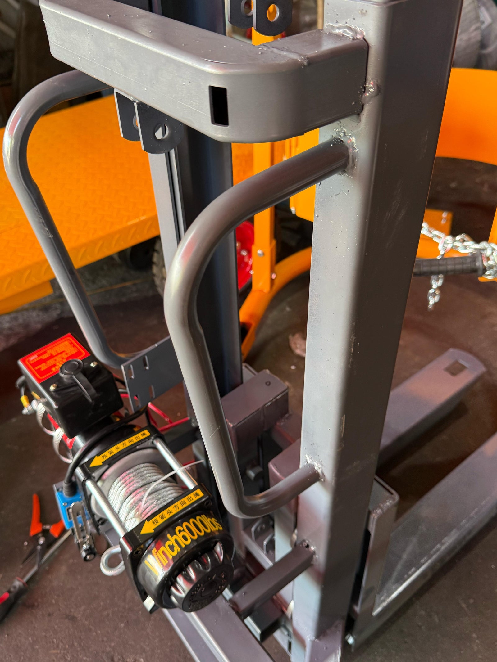 Mini Battery Stacker 300Kgs 1.2m | Model: PT-MS-300KG-1.2M