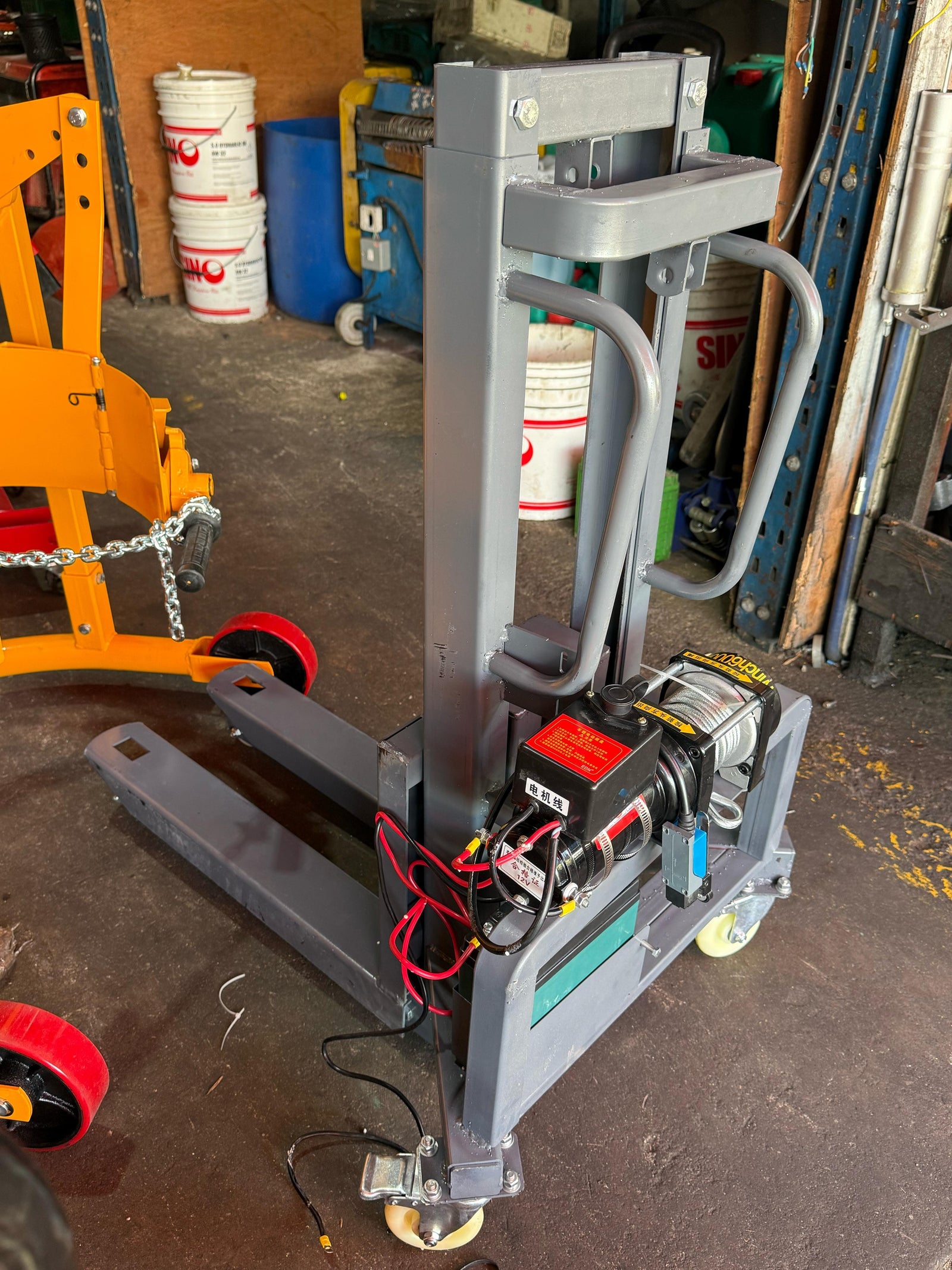 Mini Battery Stacker 300Kgs 1.2m | Model: PT-MS-300KG-1.2M