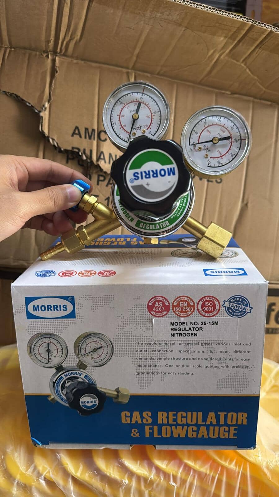 Morris Regulator Nitrogen 25-13M | Model: REG-M-N2